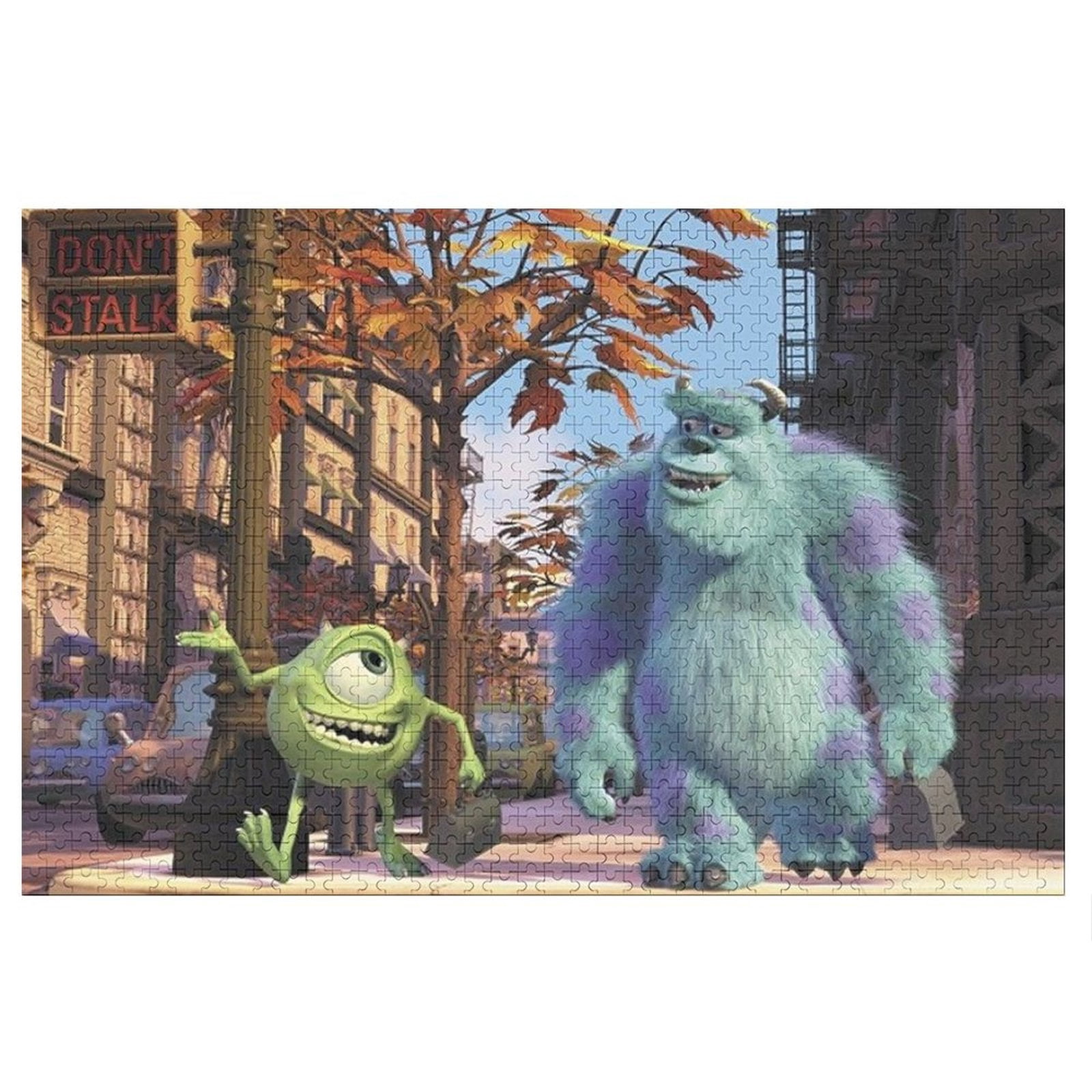 Animated Monsters University Jigsaw Puzzles Interlocking Puzzles Home ...