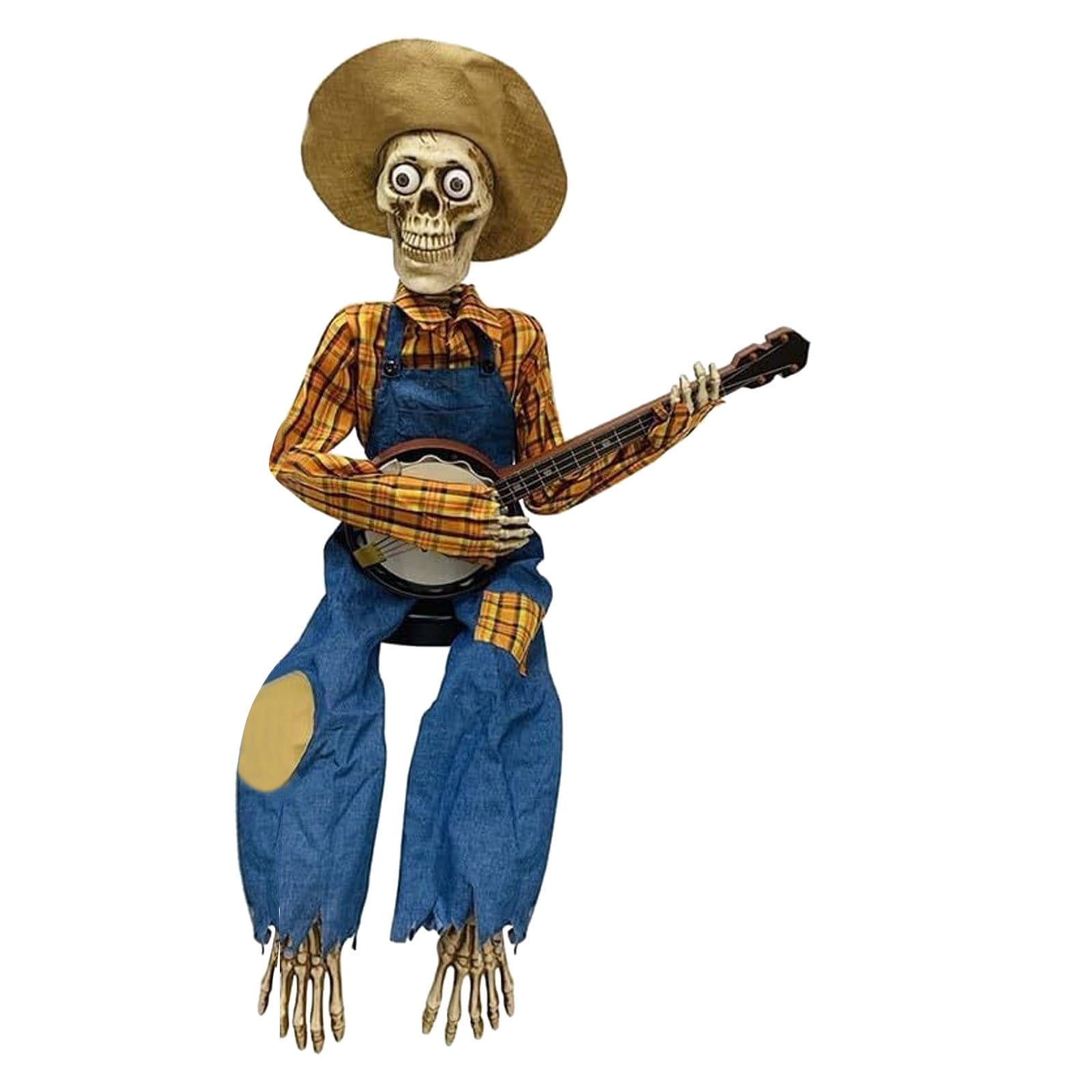 Animated Motion Activated Halloween Skeleton Decoration with Music and ...