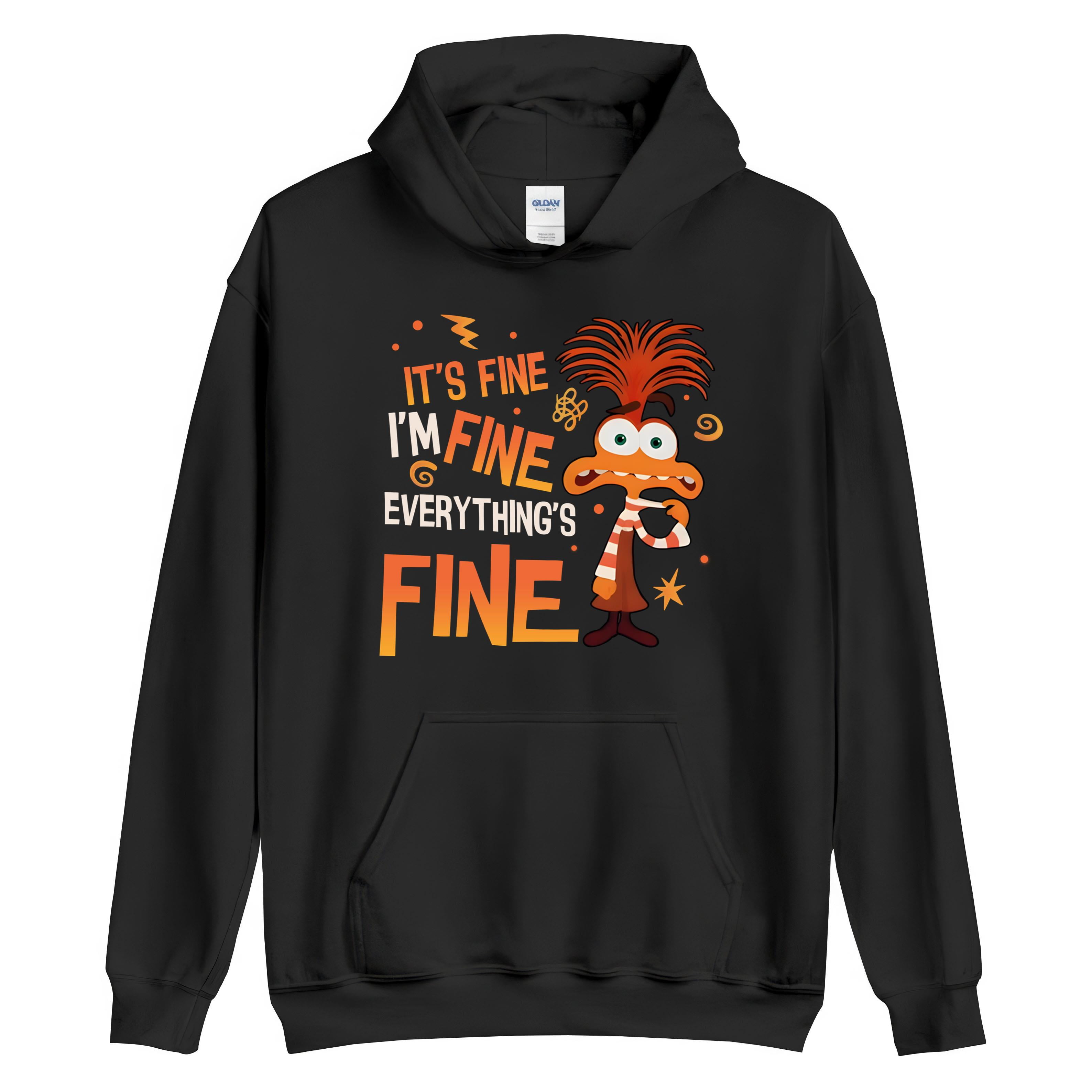 Animated Movie Anxiety Graphic Tee, Emotions Theme Shirt - Walmart.com