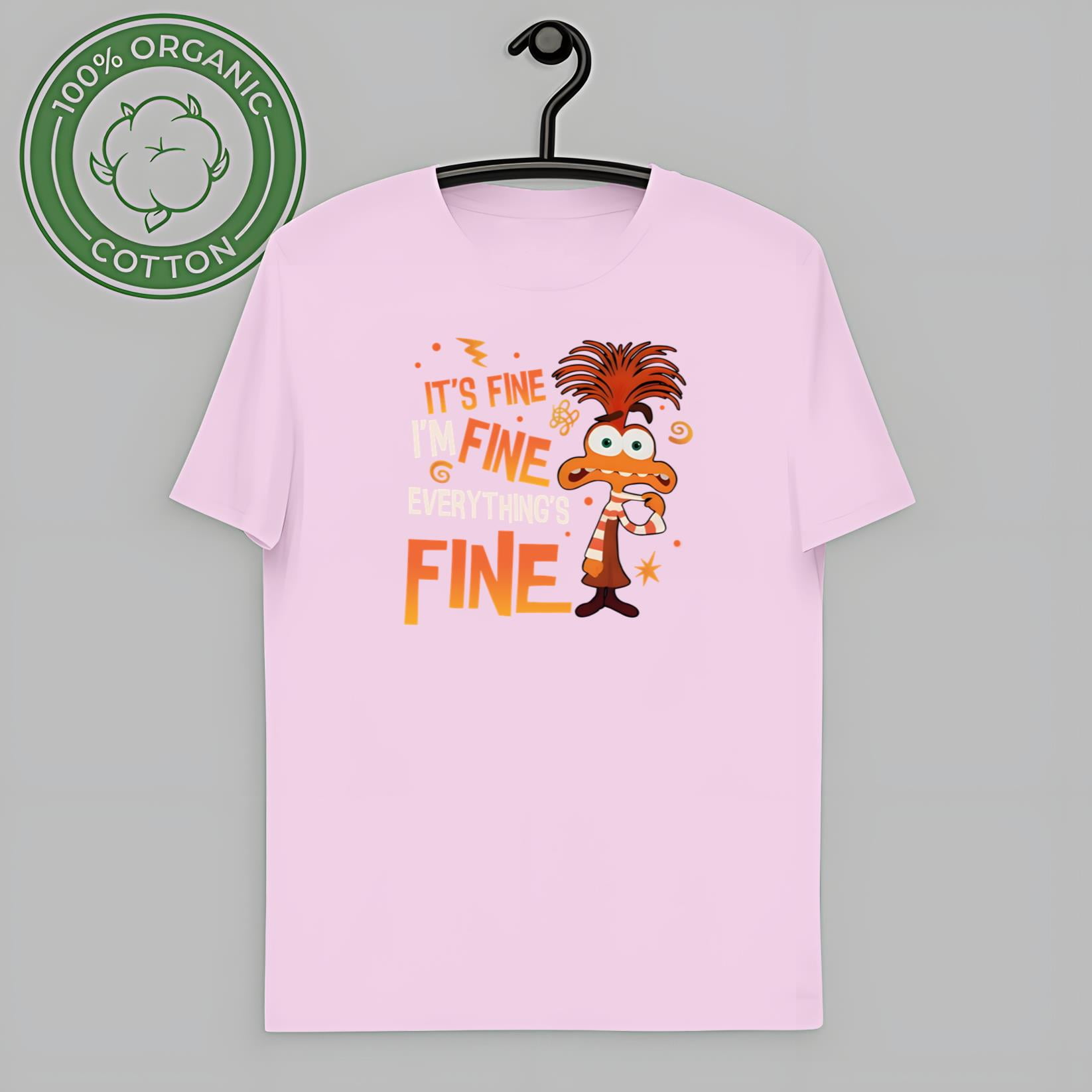 Animated Movie Anxiety Graphic Tee, Emotions Theme Shirt - Walmart.com