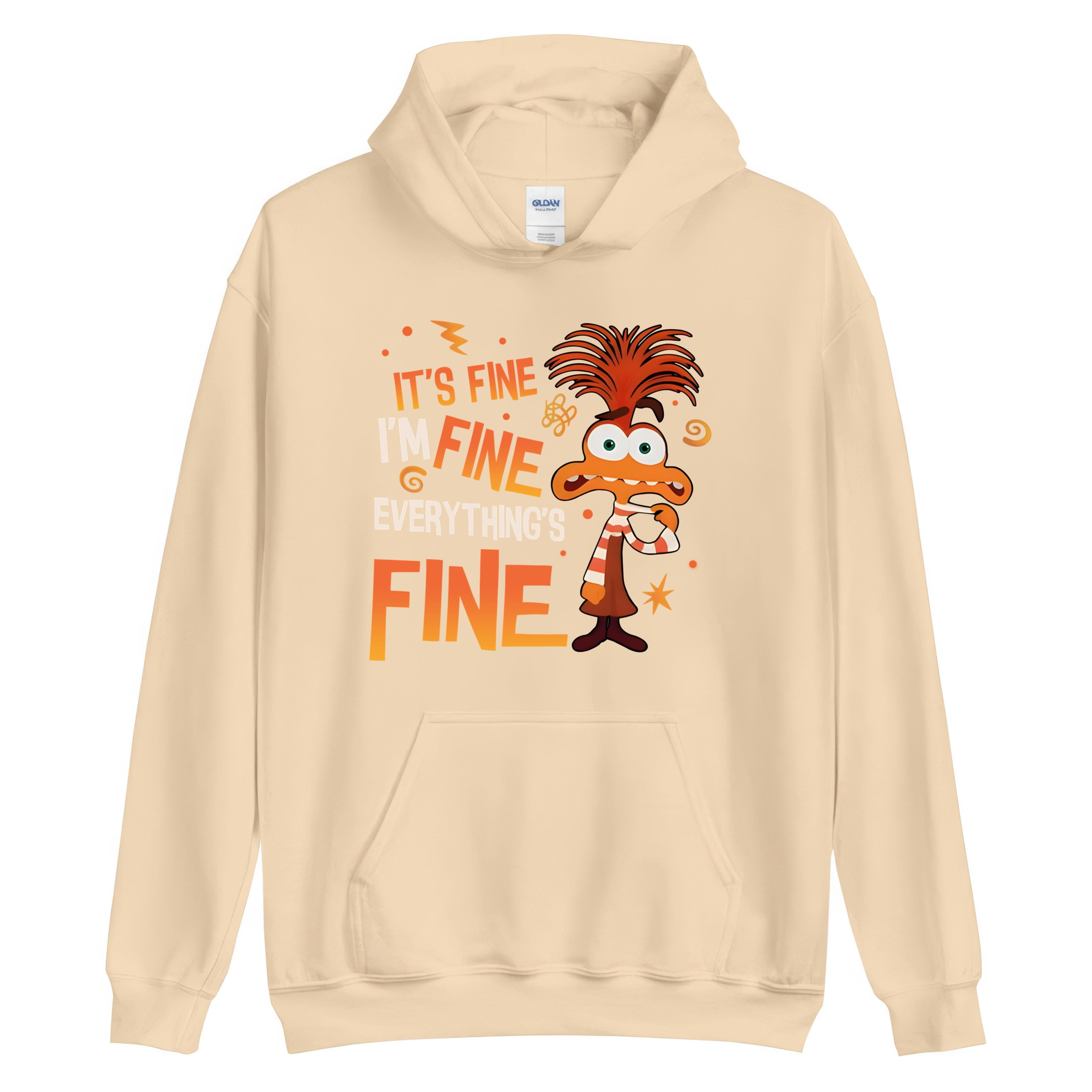 Animated Movie Anxiety Graphic Tee, Emotions Theme Shirt - Walmart.com