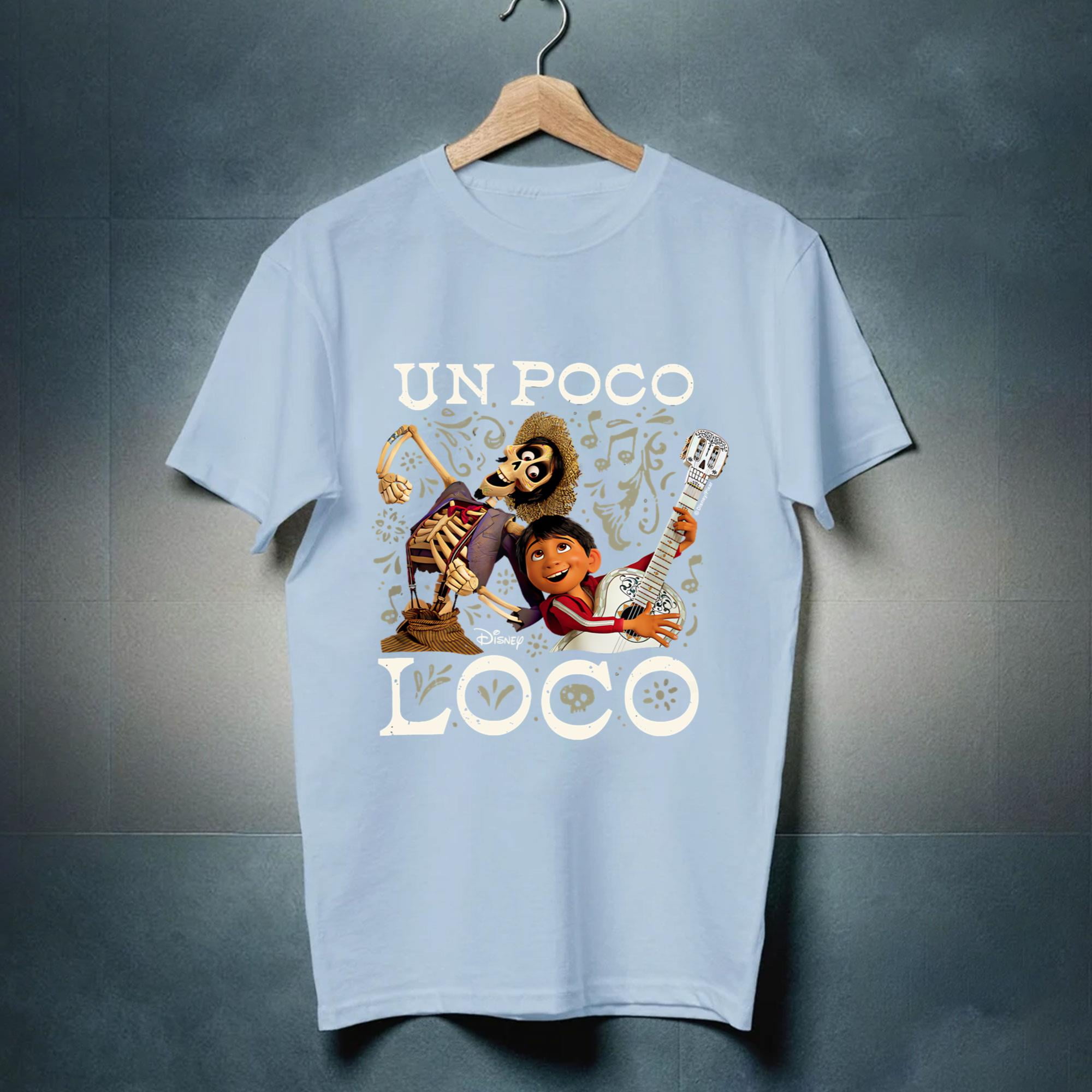 Animated Movie Coco Un Poco Loco Custom T-Shirts for Men, Women, and ...