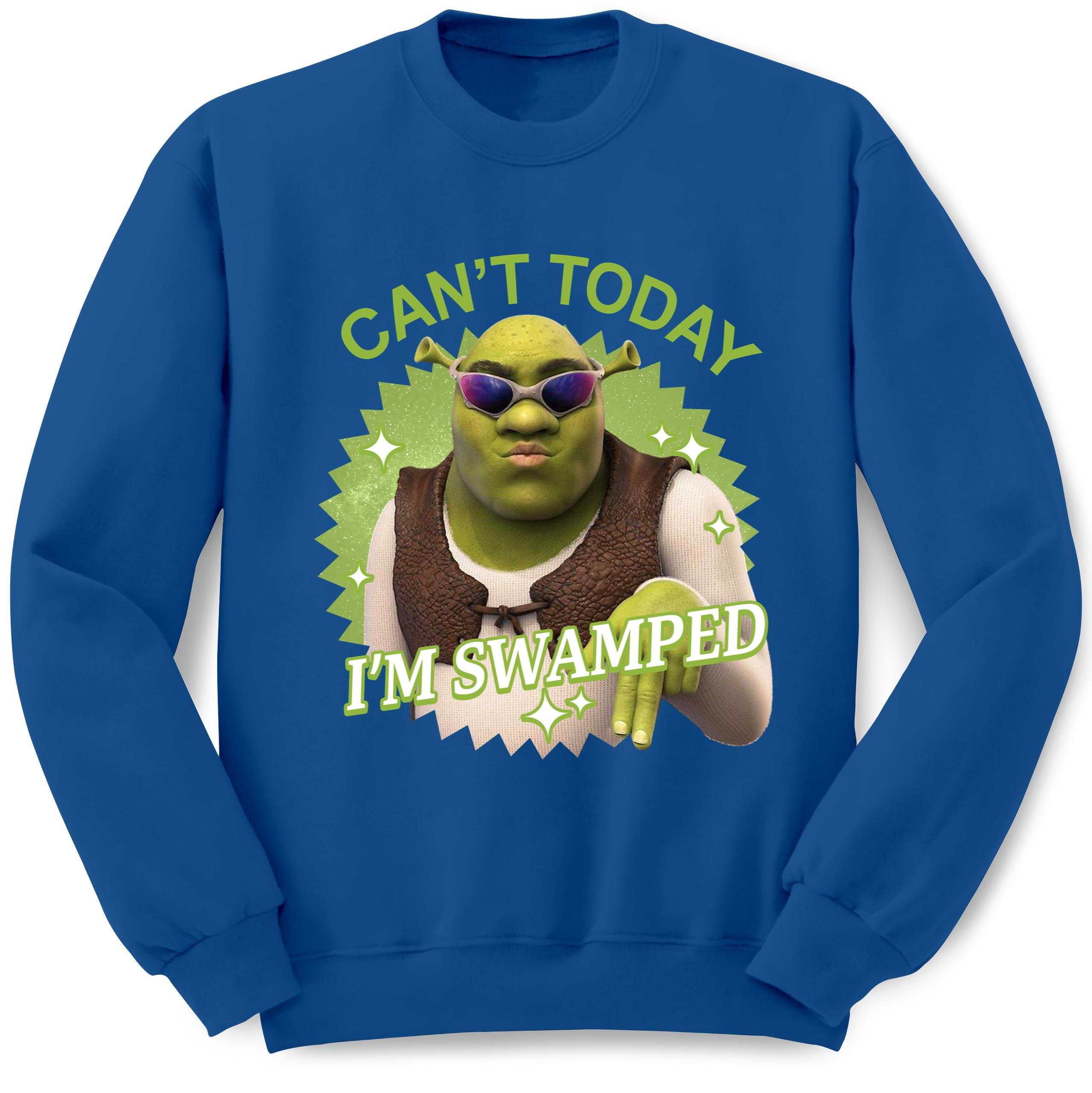 Animated Movie Graphic Shirt, Can't Today I'm Swamped Design - Walmart.com
