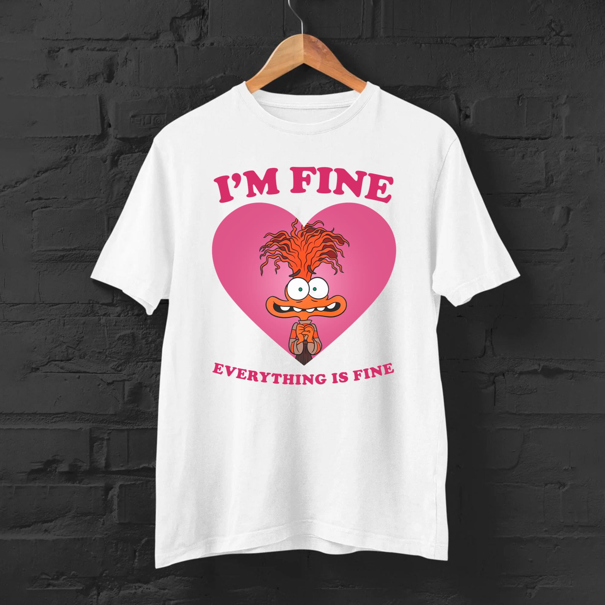 Animated Movie Graphic Tee – Emotions Design Shirt – Unisex Apparel ...