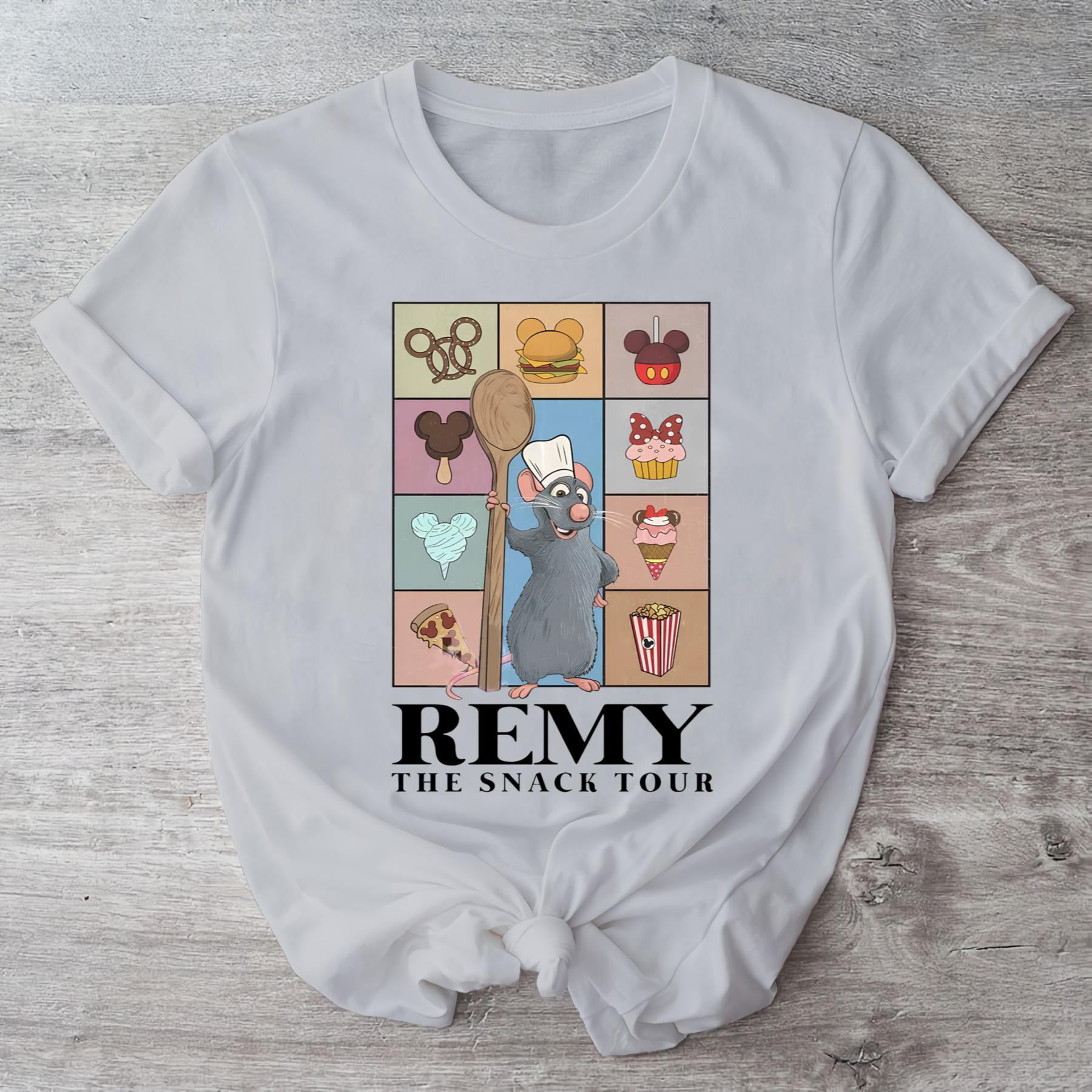 Animated Movie-Inspired Graphic Tee, Fun Cooking Character Design Shirt ...