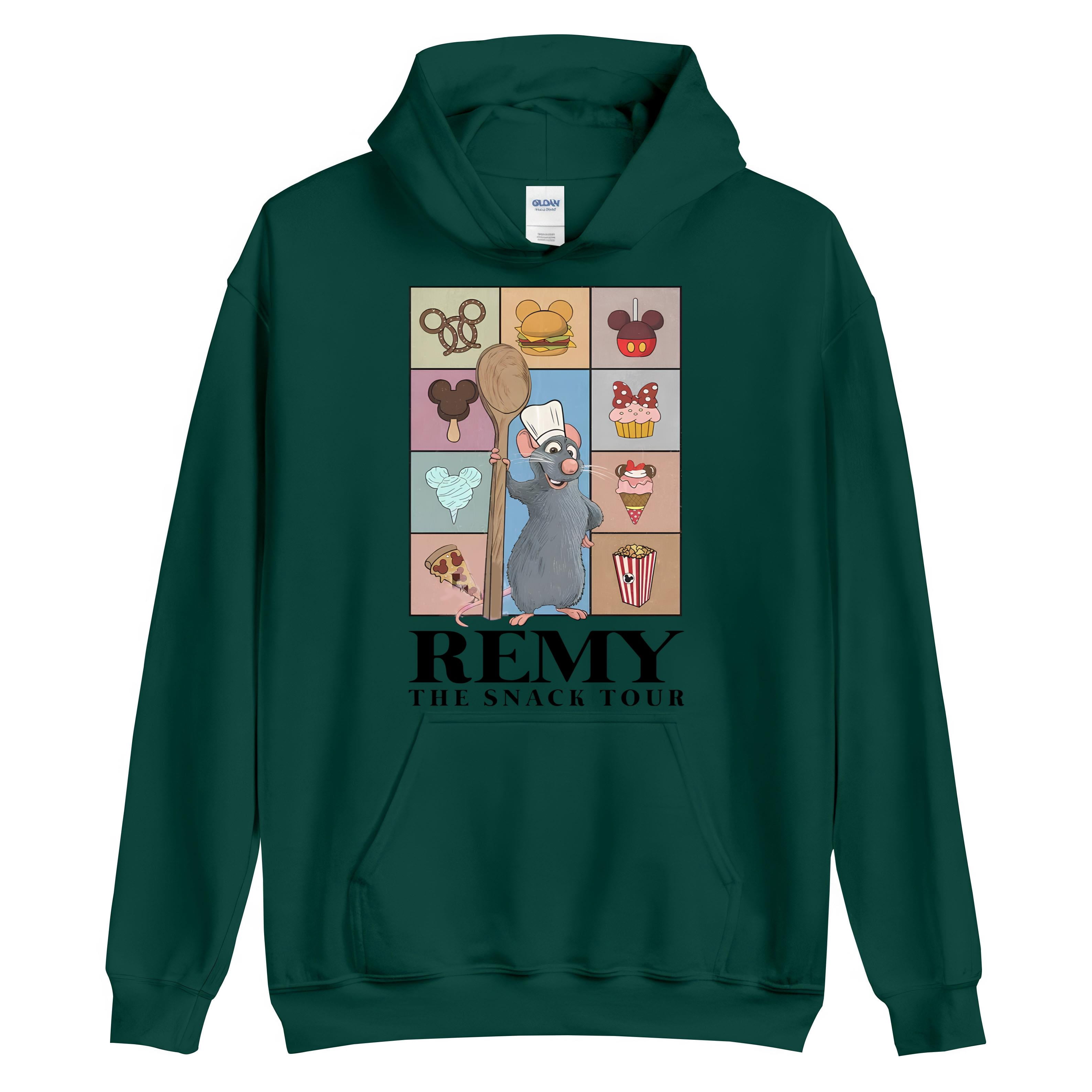 Animated Movie-Inspired Graphic Tee, Fun Cooking Character Design Shirt ...