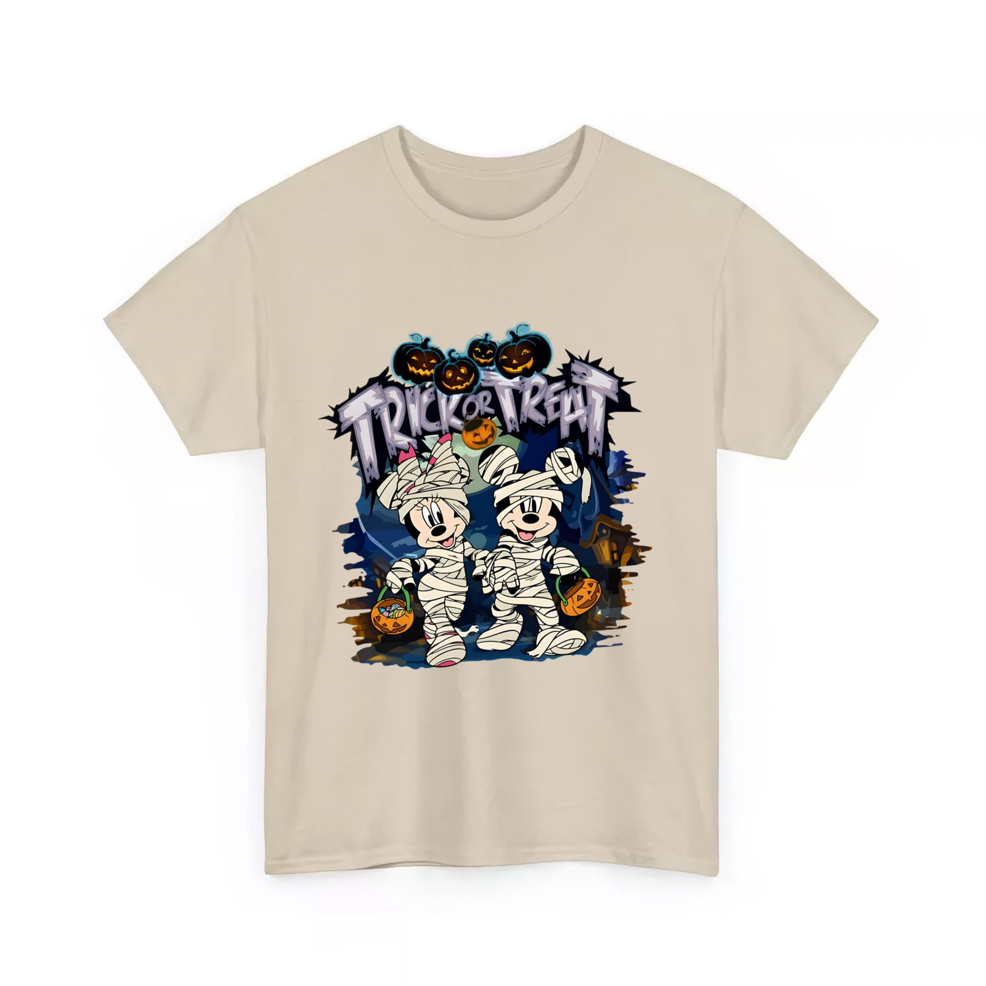 Animated Mummy Cartoon Mouse Duo Halloween Shirt, Animated Halloween ...