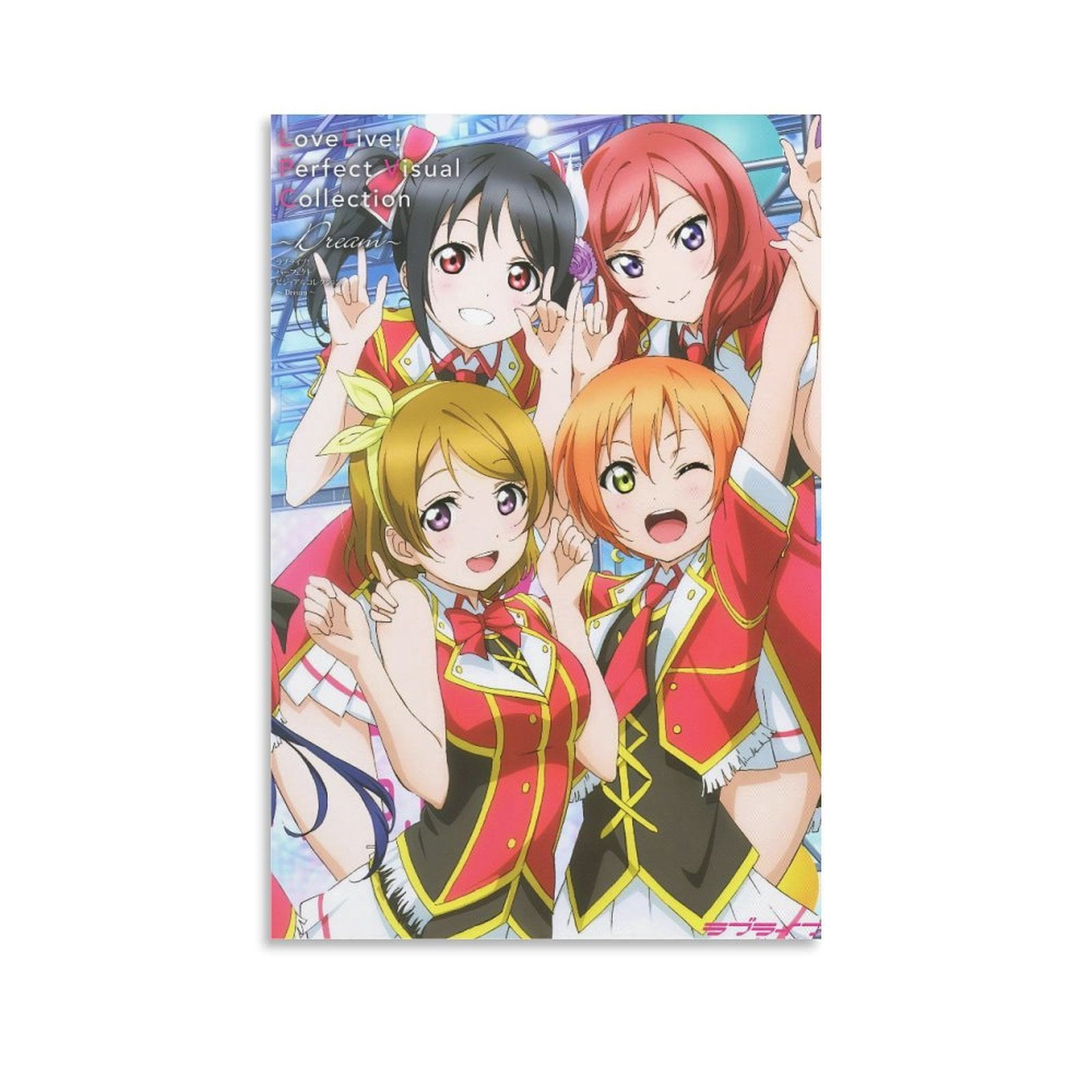 Animated Musical Groups Love Live School Idol Project Anime Girl Poster ...
