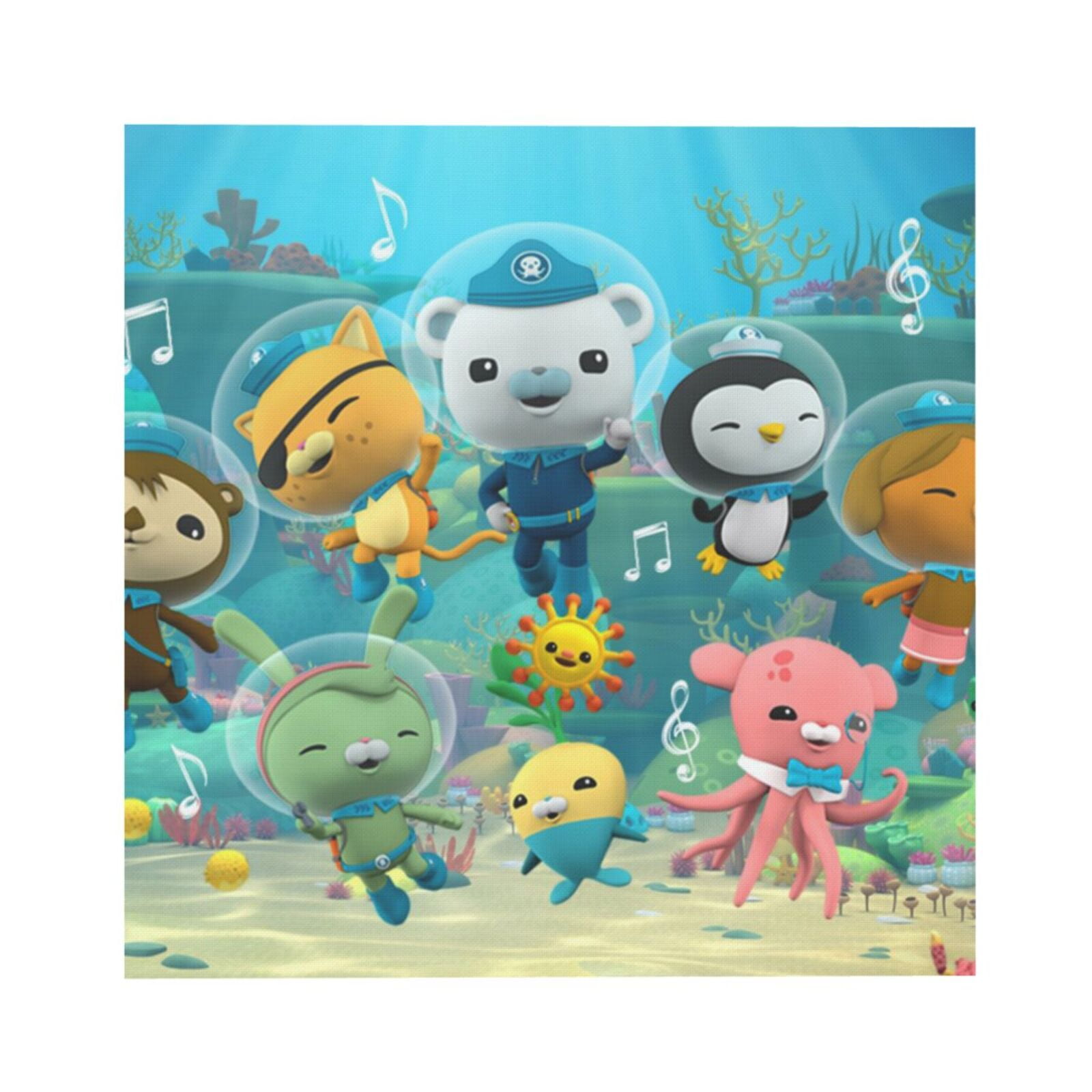 Animated The Octonauts Canvas Decorative Poster Square Unframe Wall ...