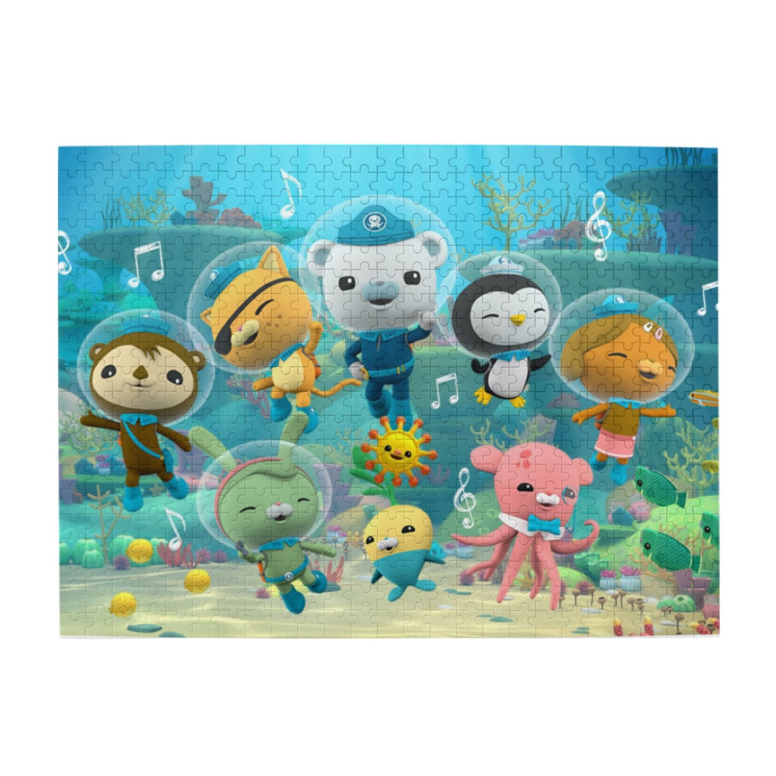 Animated The Octonauts Wooden Jigsaw Puzzles Accessories Intellectual ...