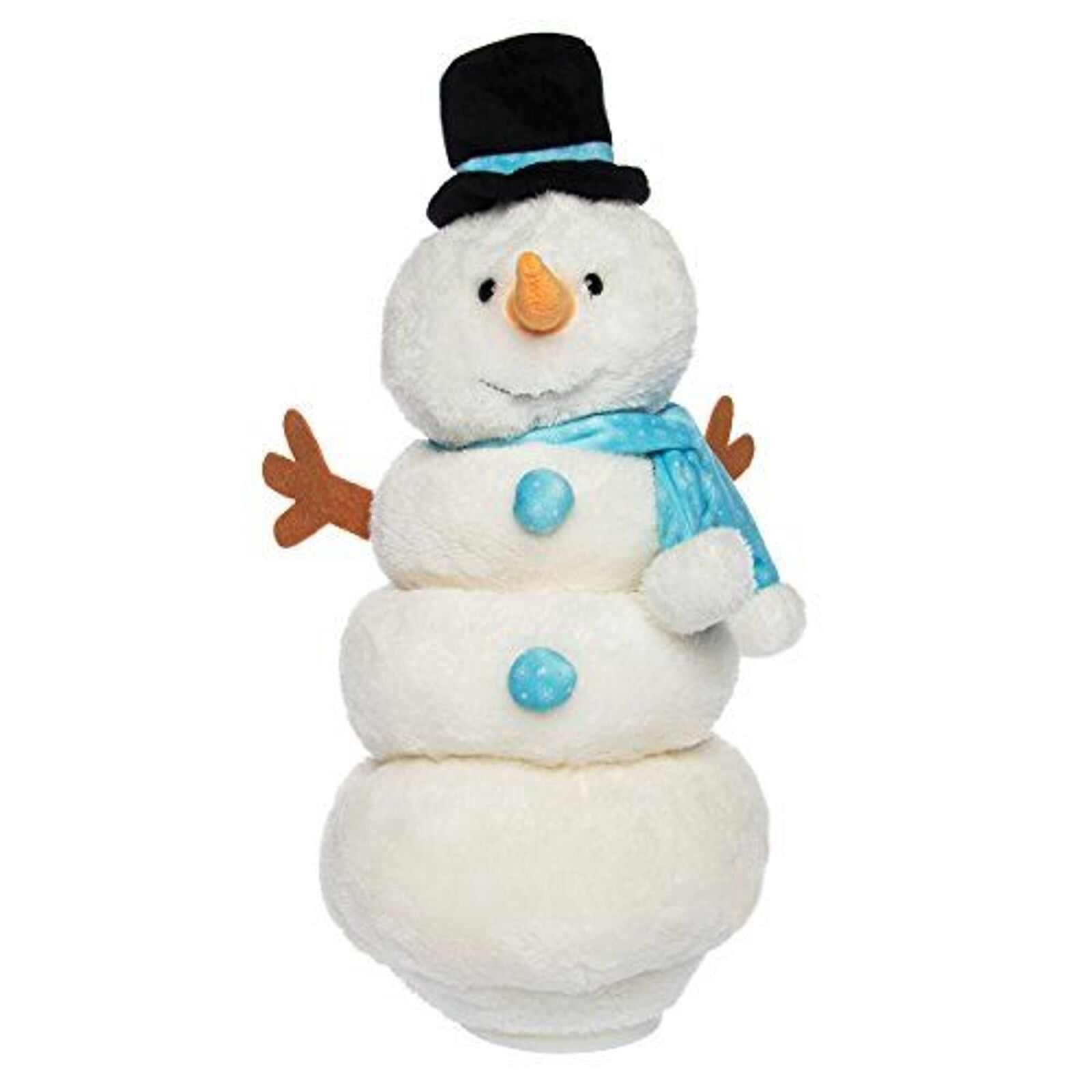 Animated Plush Snowman, 15 Inches, Animated Character Singing & Dancing ...