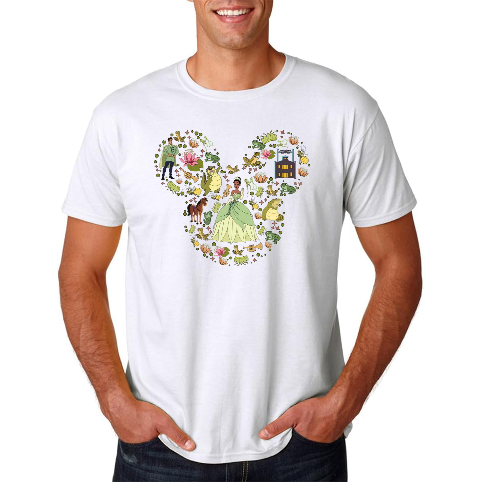 Animated Princess-Inspired Graphic Tee, Family Theme - Walmart.com