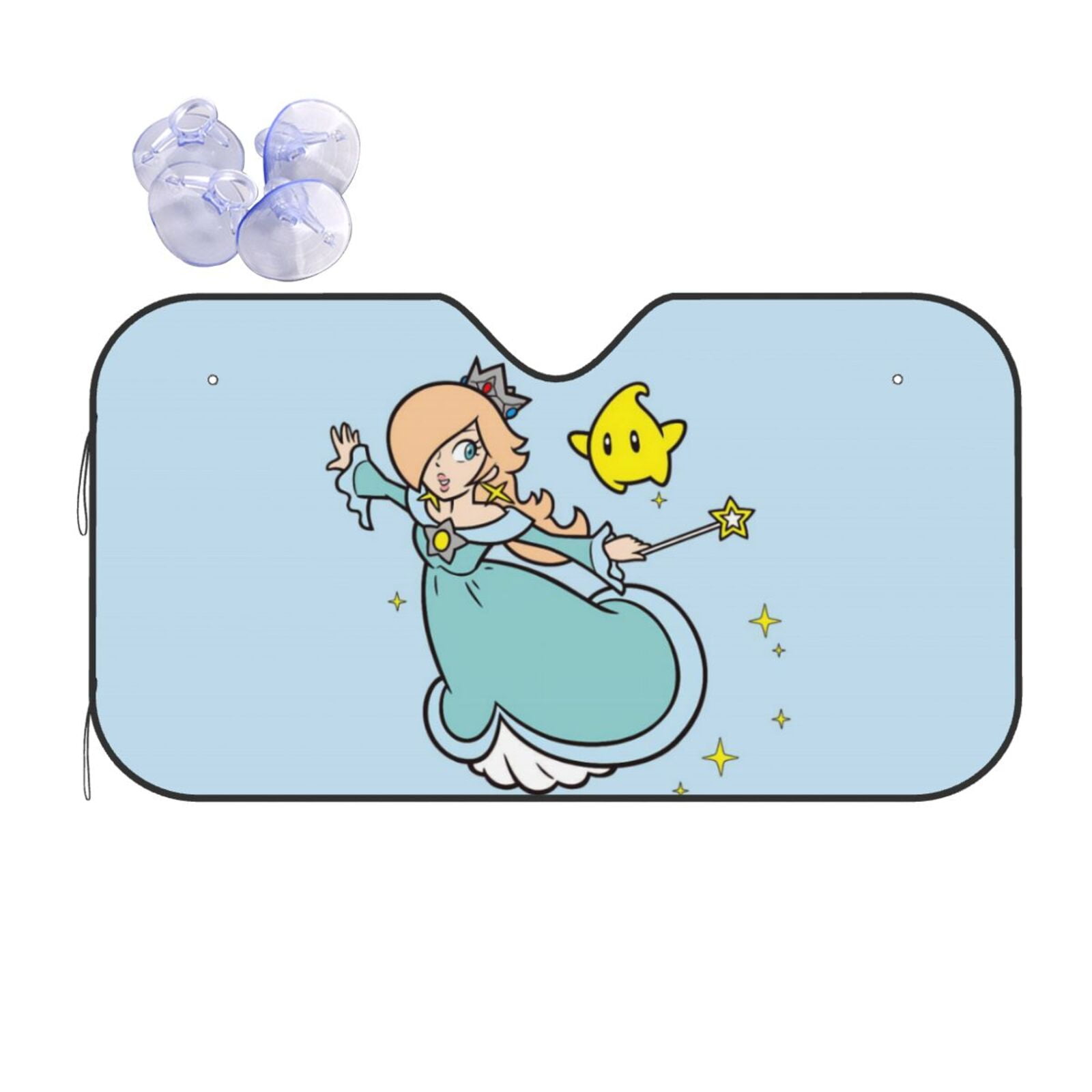 Animated Rosalina Fashion Car Sunshade UV Rays Sun Visor Protector ...