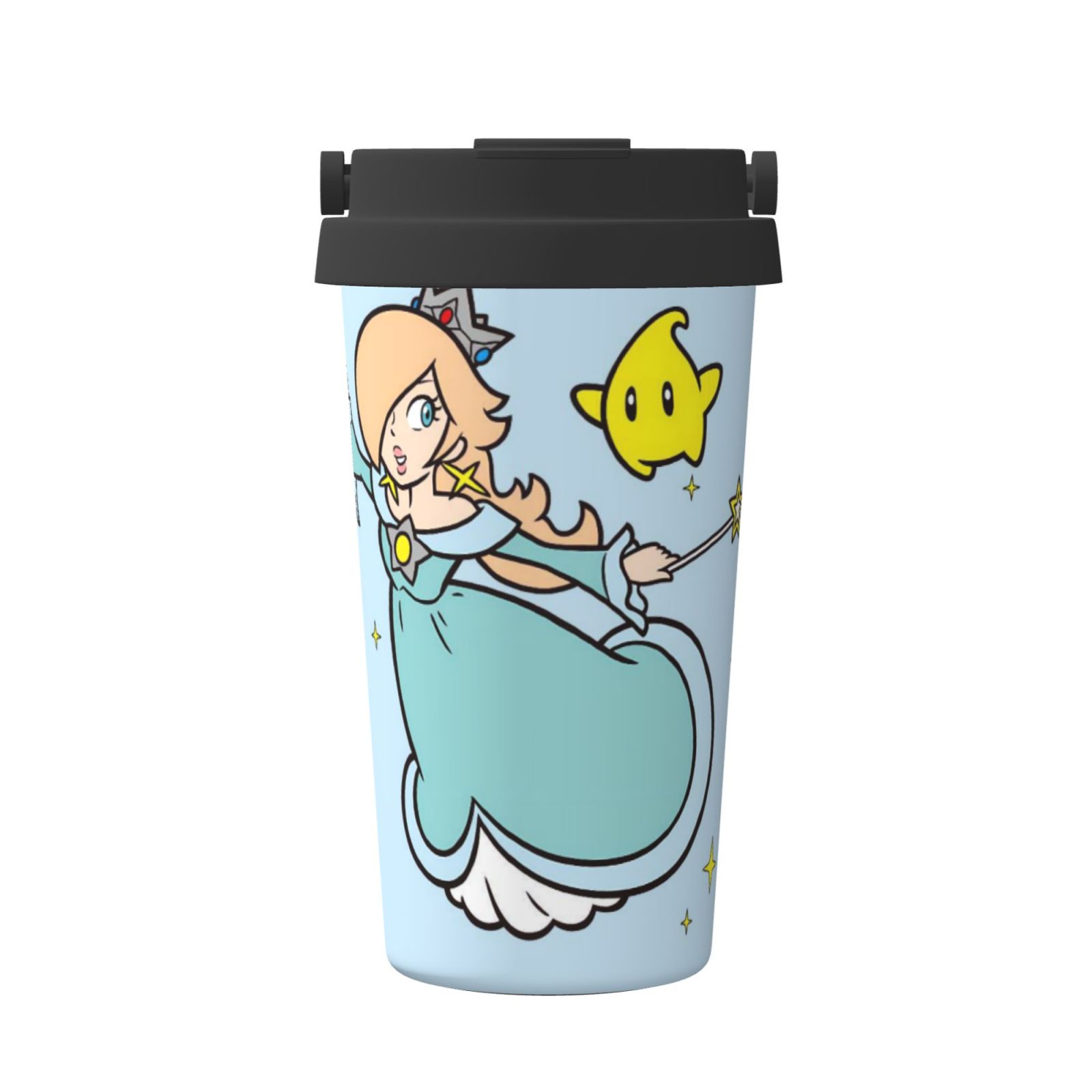 Animated Rosalina Insulated Coffee Mug Portable Thermos Cup Stainless ...