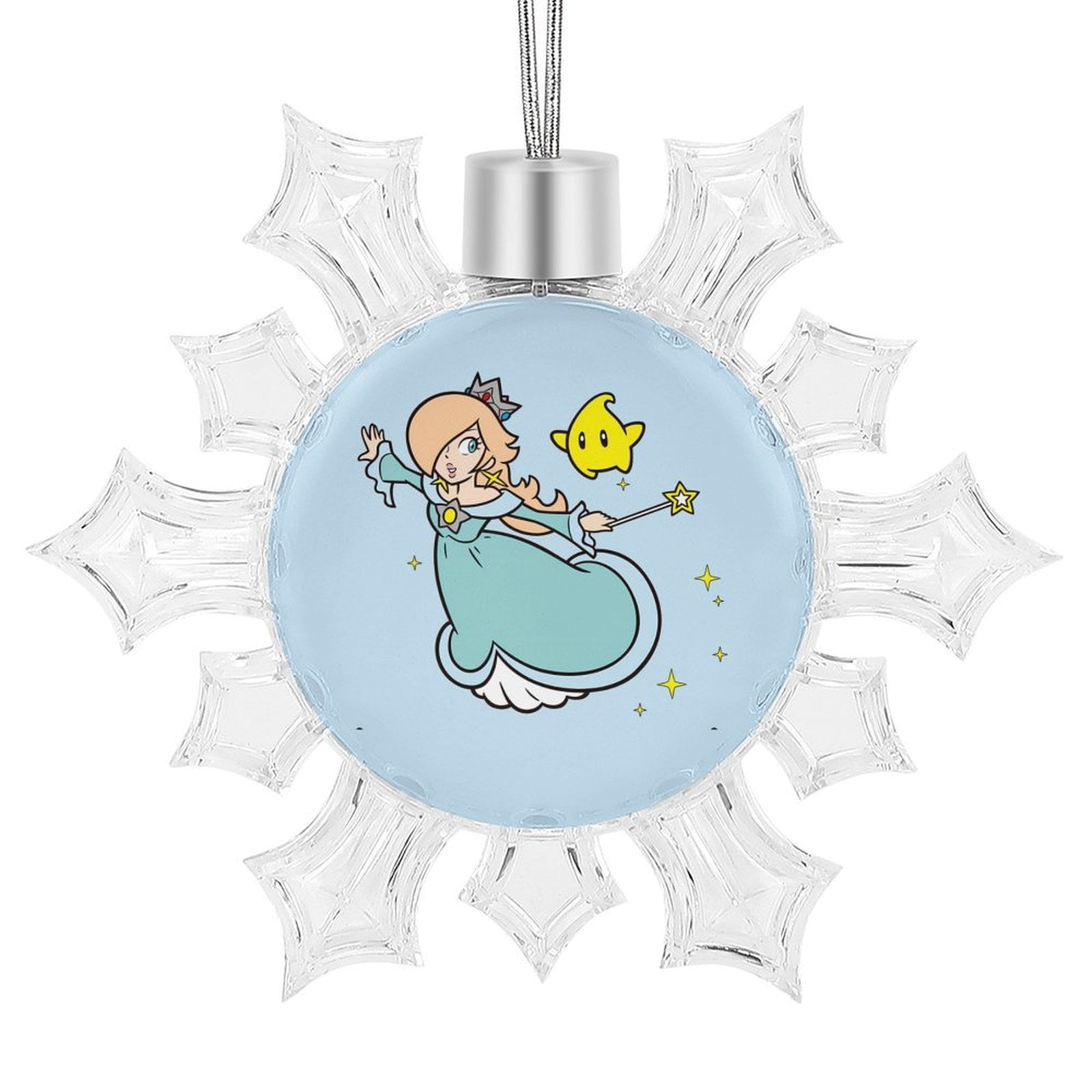 Animated Rosalina Snowflake Shaped Christmas Decorative Pendant ...