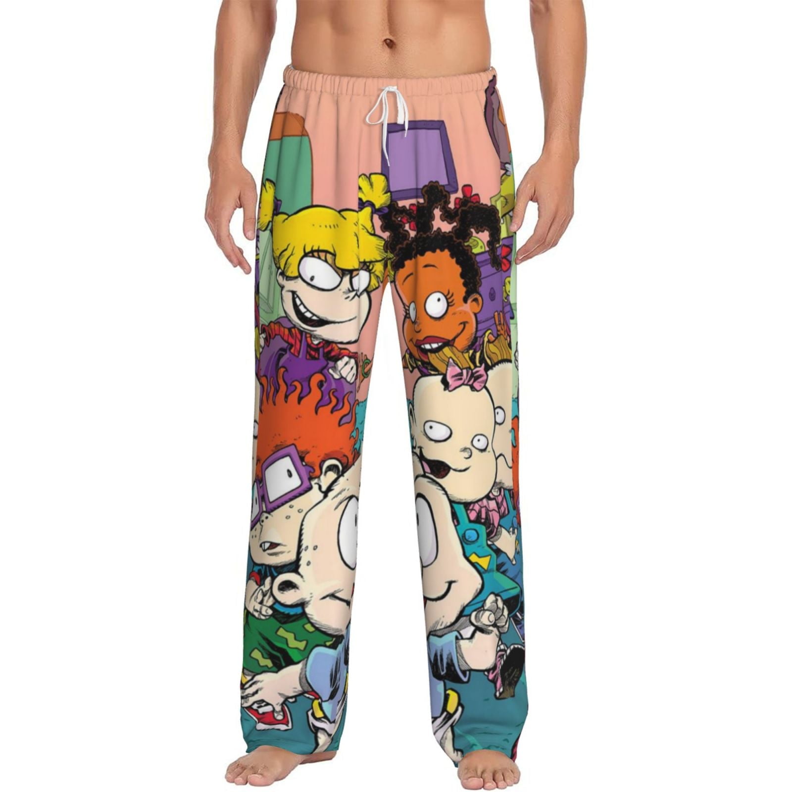 Animated Rugrats Men's Pajama Pants Lounge Fashion Cozy Daily Sleepwear ...
