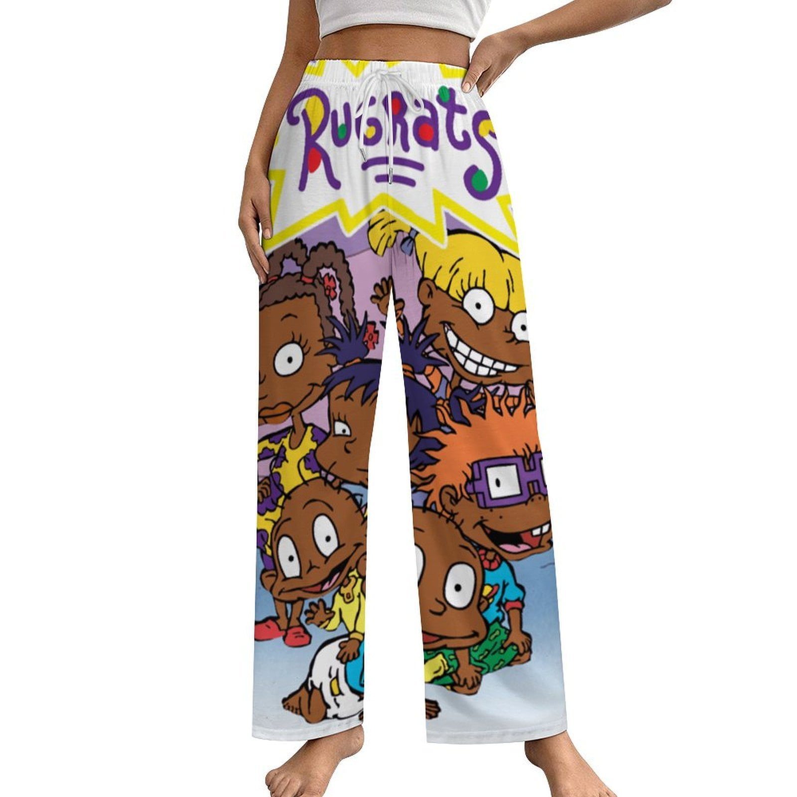Animated Rugrats Women's Pajama Pants Novelty Daily Cozy Lounge Sleep ...