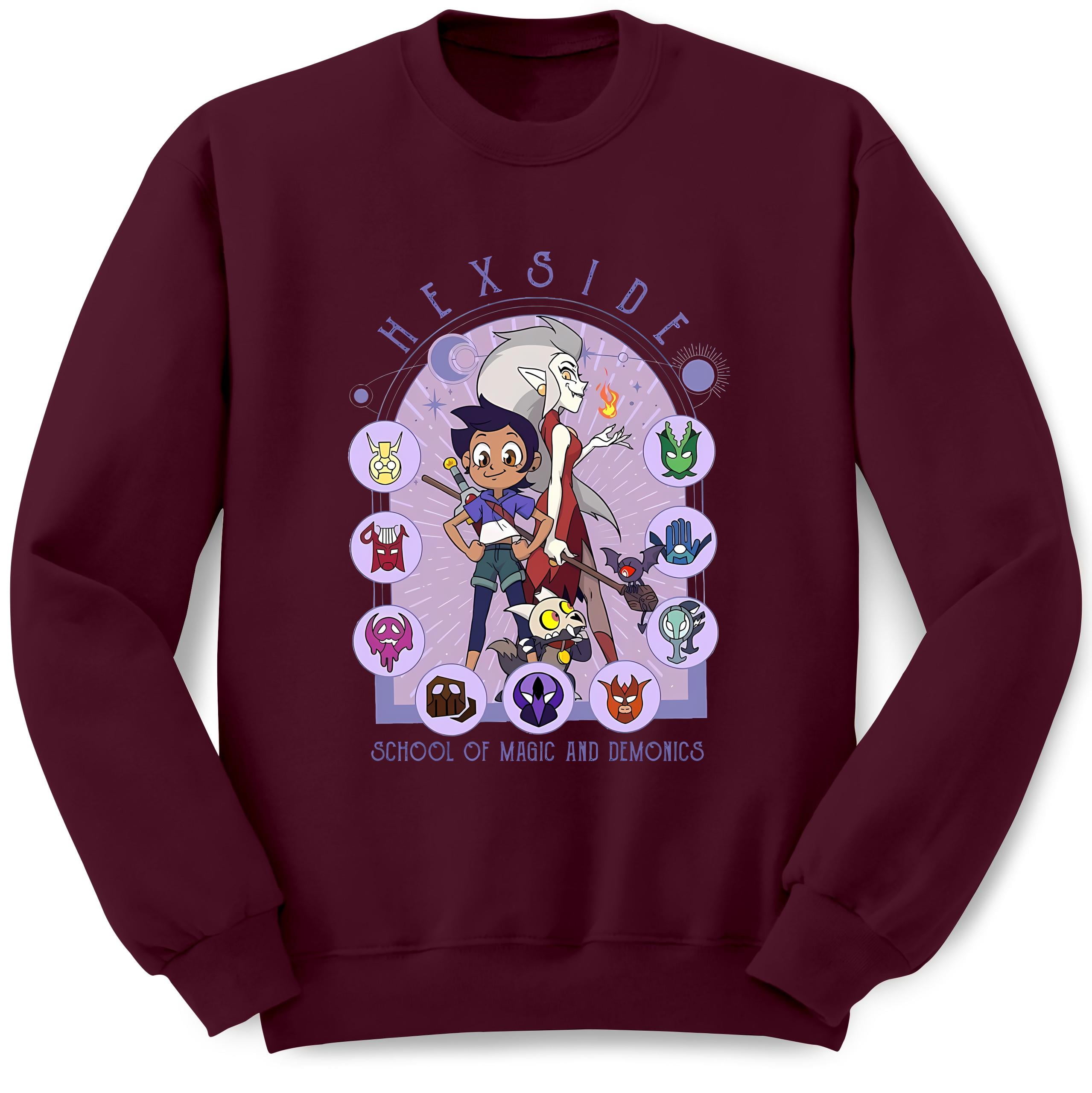 Animated Series Graphic Tee - Hexside School Shirt - Walmart.com