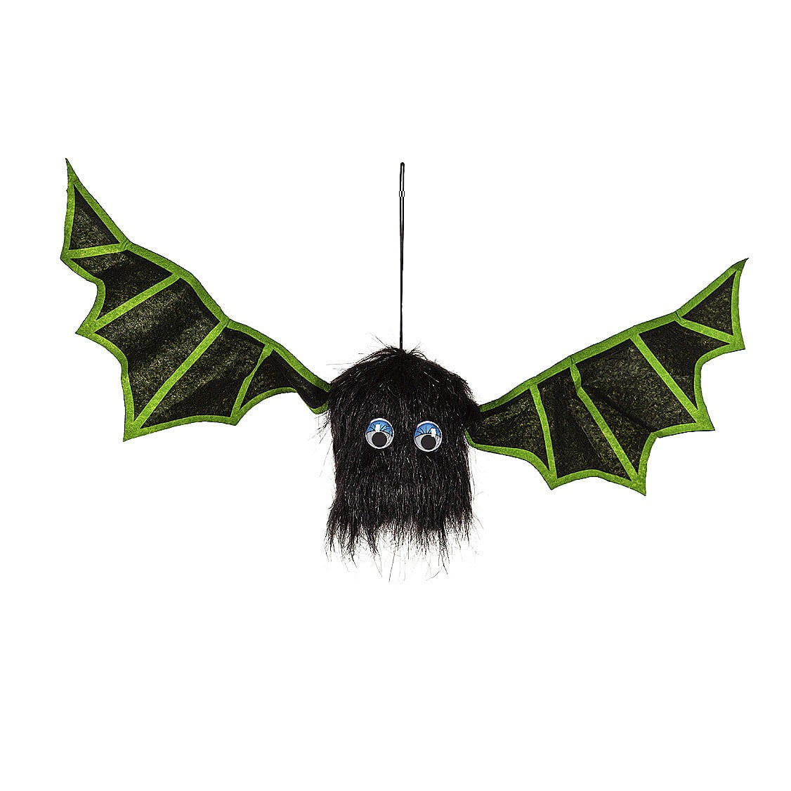 Animated Shaking Bats with Sound Hanging Decor, Green - Walmart.com