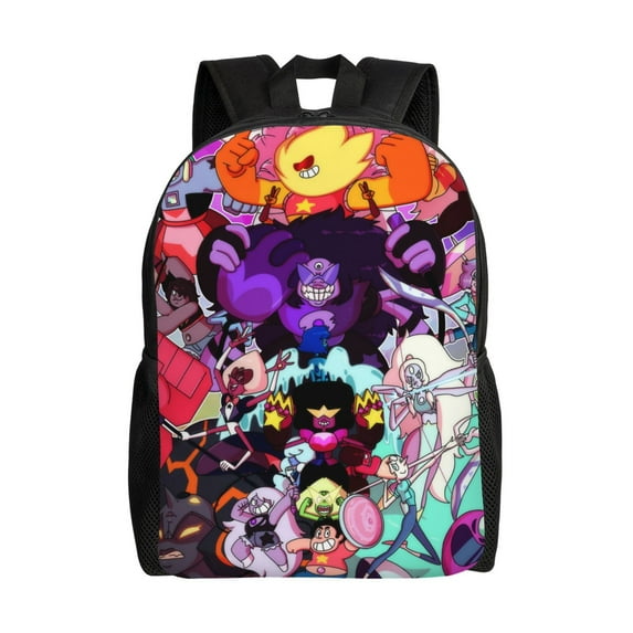 Animated Steven Universe Unisex Backpack Laptop Daypack Adjustable ...