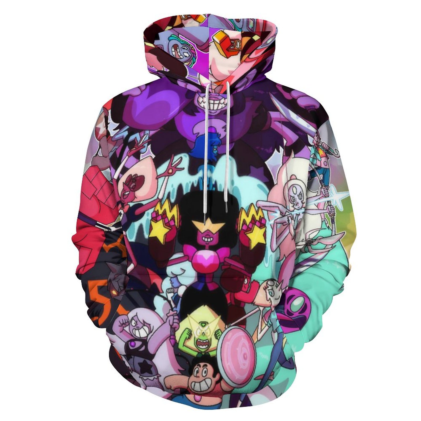 Animated Steven Universe Unisex Sweatshirts Hoodies Pullover Hooded ...