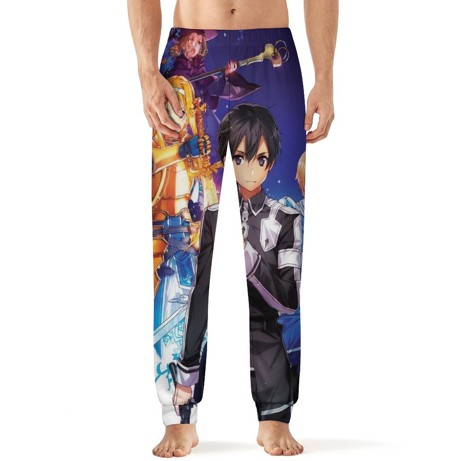 Animated Sword Art Online Men's Pajama Pants Bottoms Fashion Daily Cozy ...