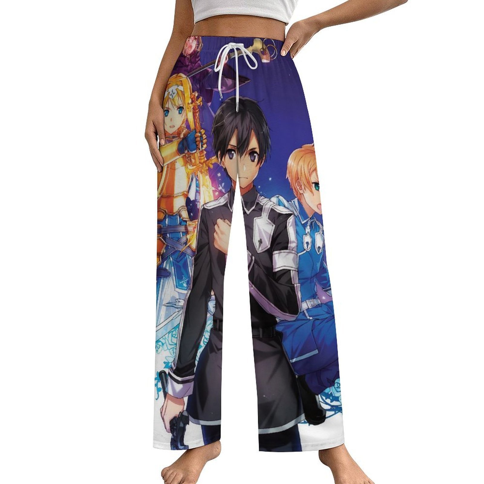 Animated Sword Art Online Women's Pajama Pants Novelty Daily Cozy ...