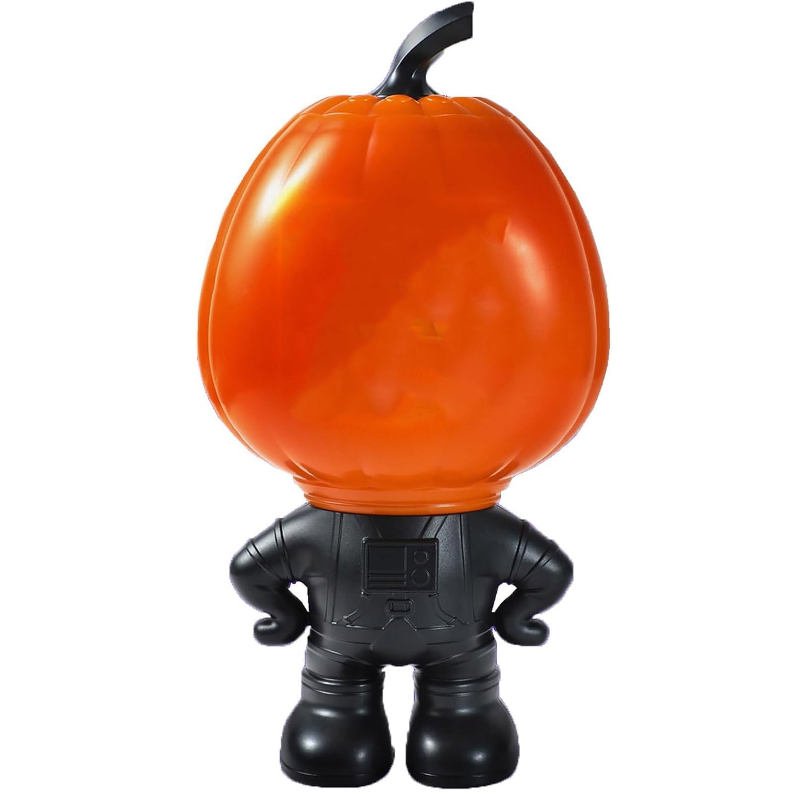 Animated Talking Pumpkin Decor with Built-In Projector & Speaker, Plug N Play Spooky Projection ...