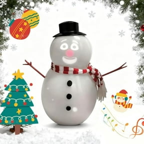 ANIMAT3D FrostByte (Mr. Chill) Talking Animated Blink Snowman with ...