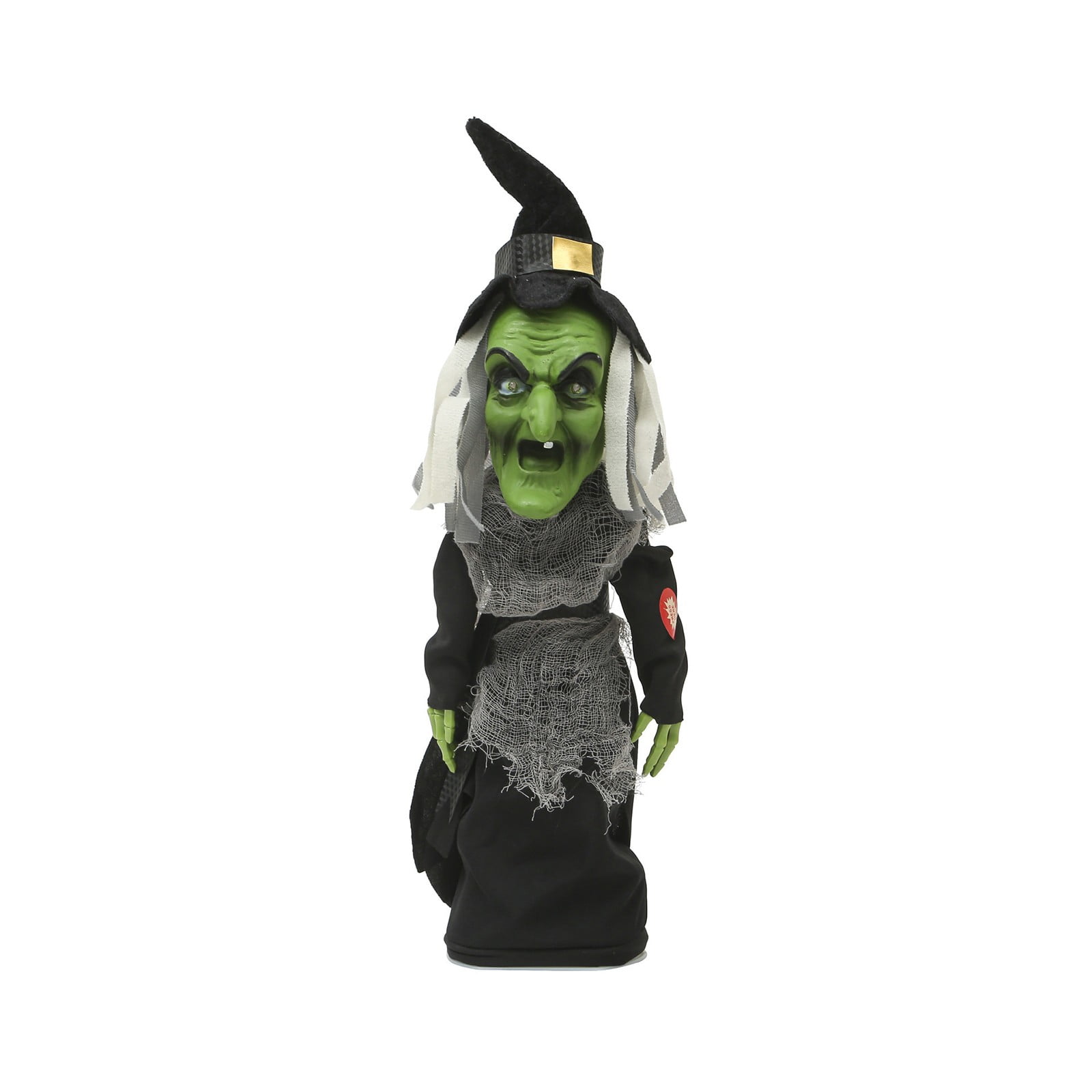 Animated Talking Witch Halloween Decoration with Sound and Light ...