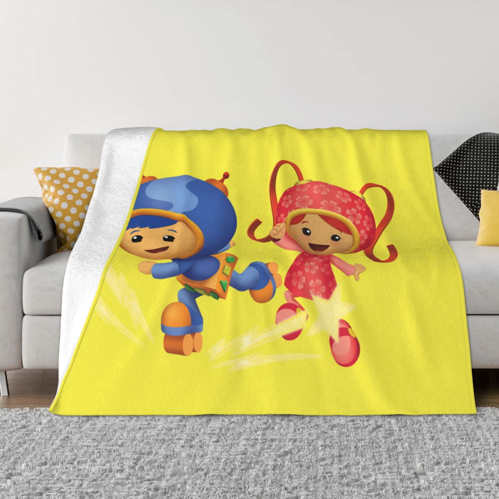 Animated Team Umizoomi Blanket Cozy Ultra-Soft Micro Flannel Fleece ...