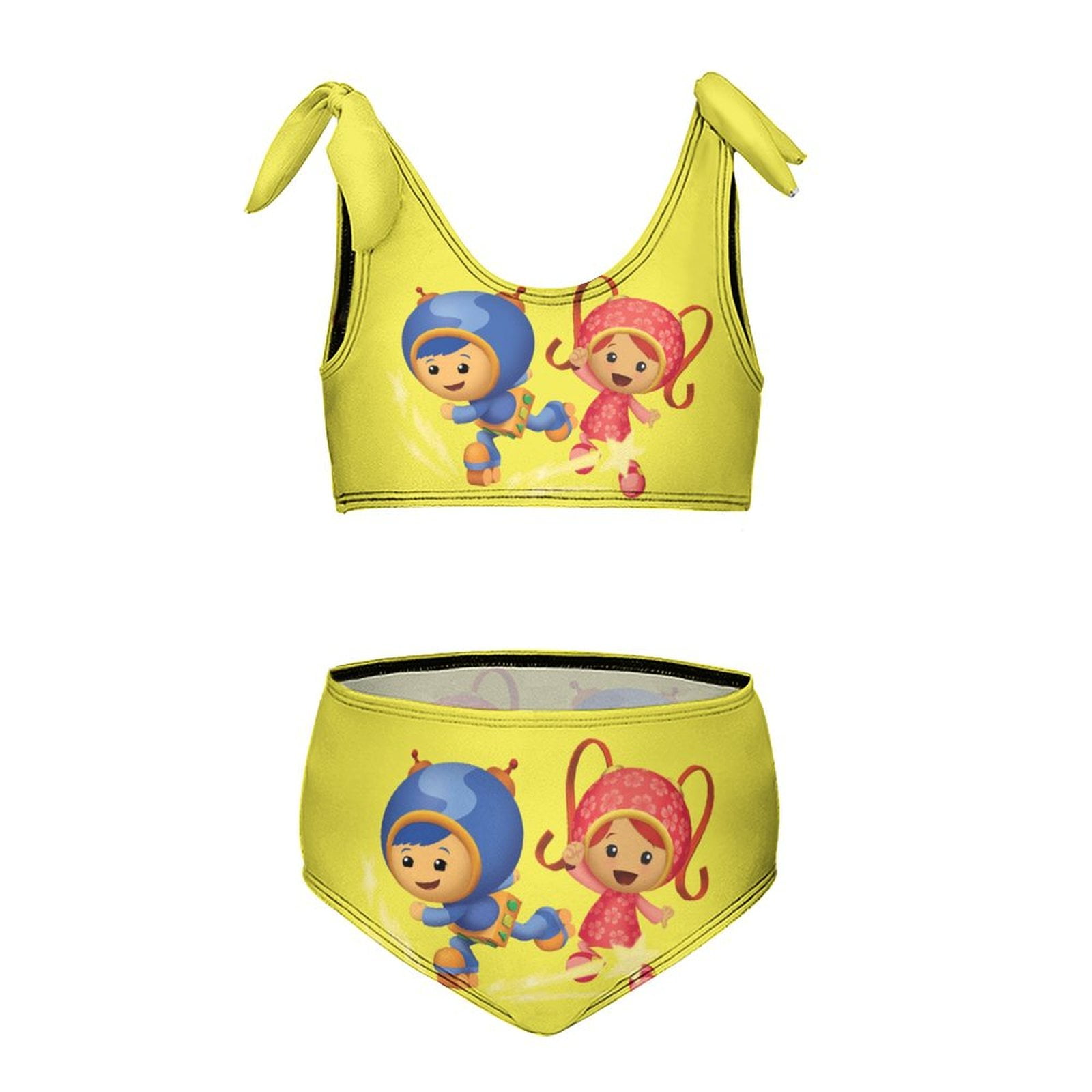Animated Team Umizoomi Girls Swimsuits Set 2pcs Summer Holiday Bathing ...