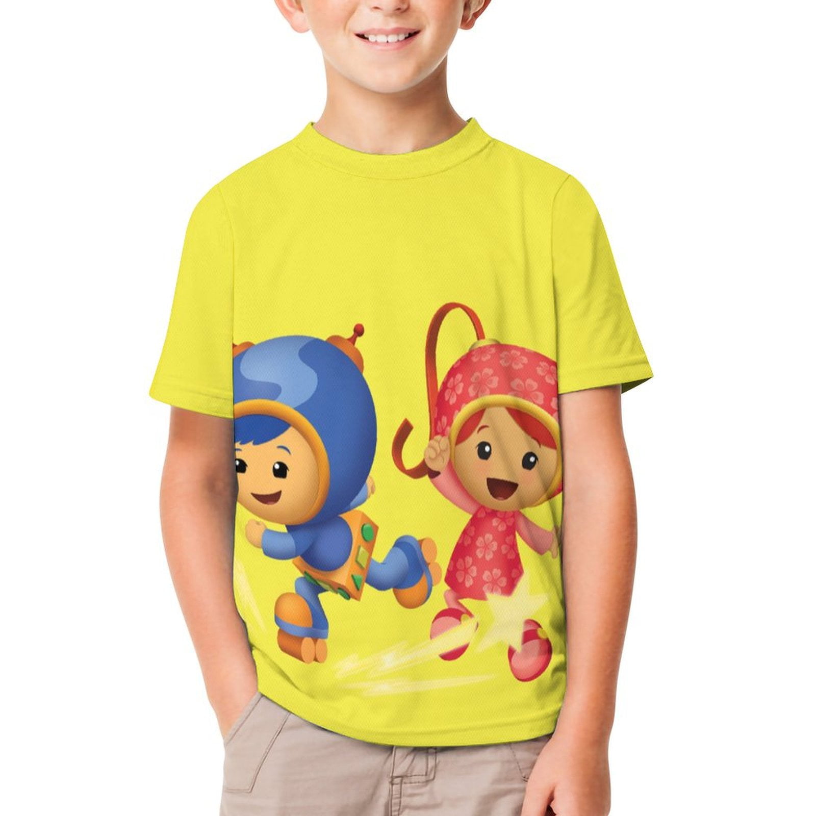Animated Team Umizoomi Kids T-Shirt Summer Short Sleeve Top Tee Shirt ...