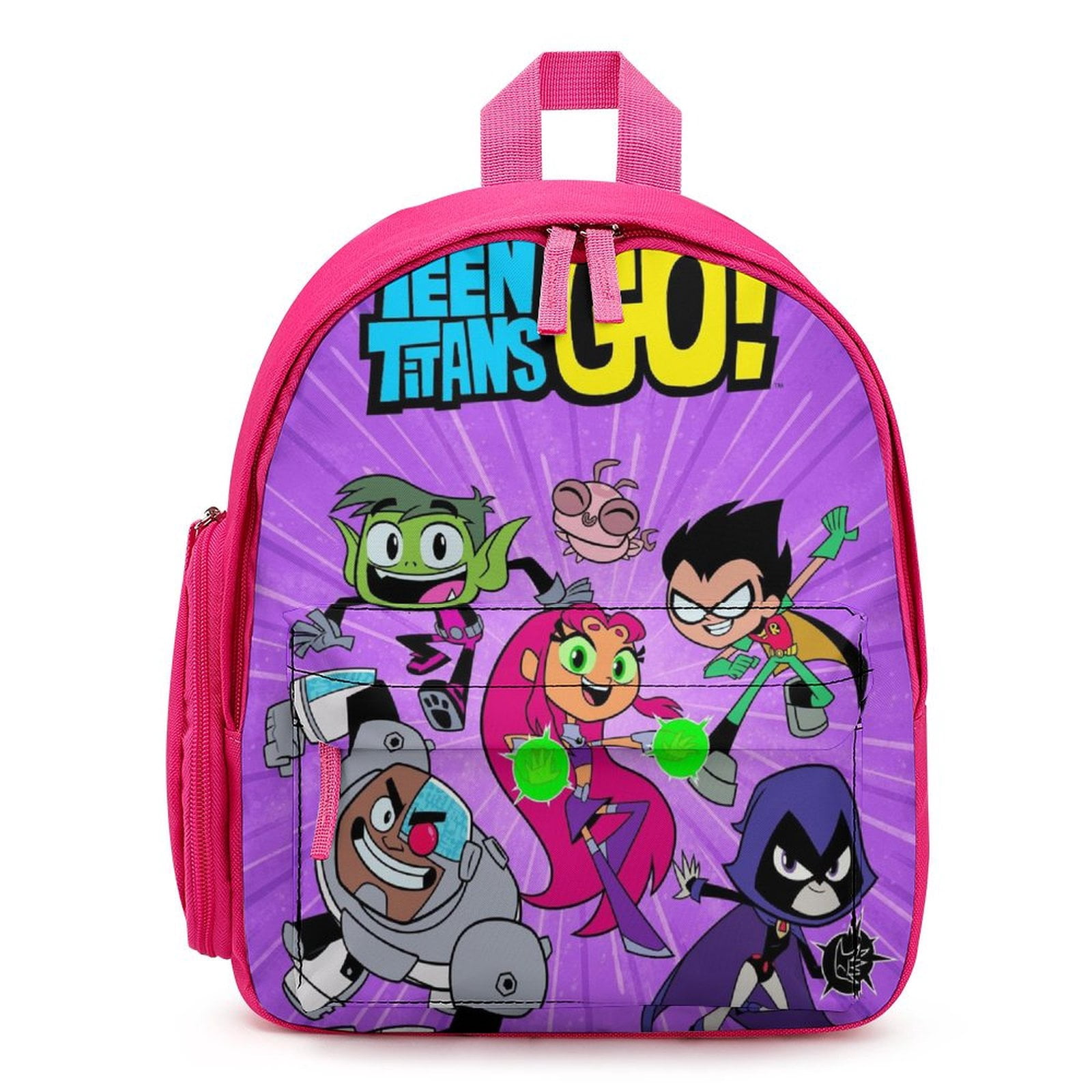 Animated Teen Titans Go! Schoolbag Backpack Bookbag Lightweight Daypack ...