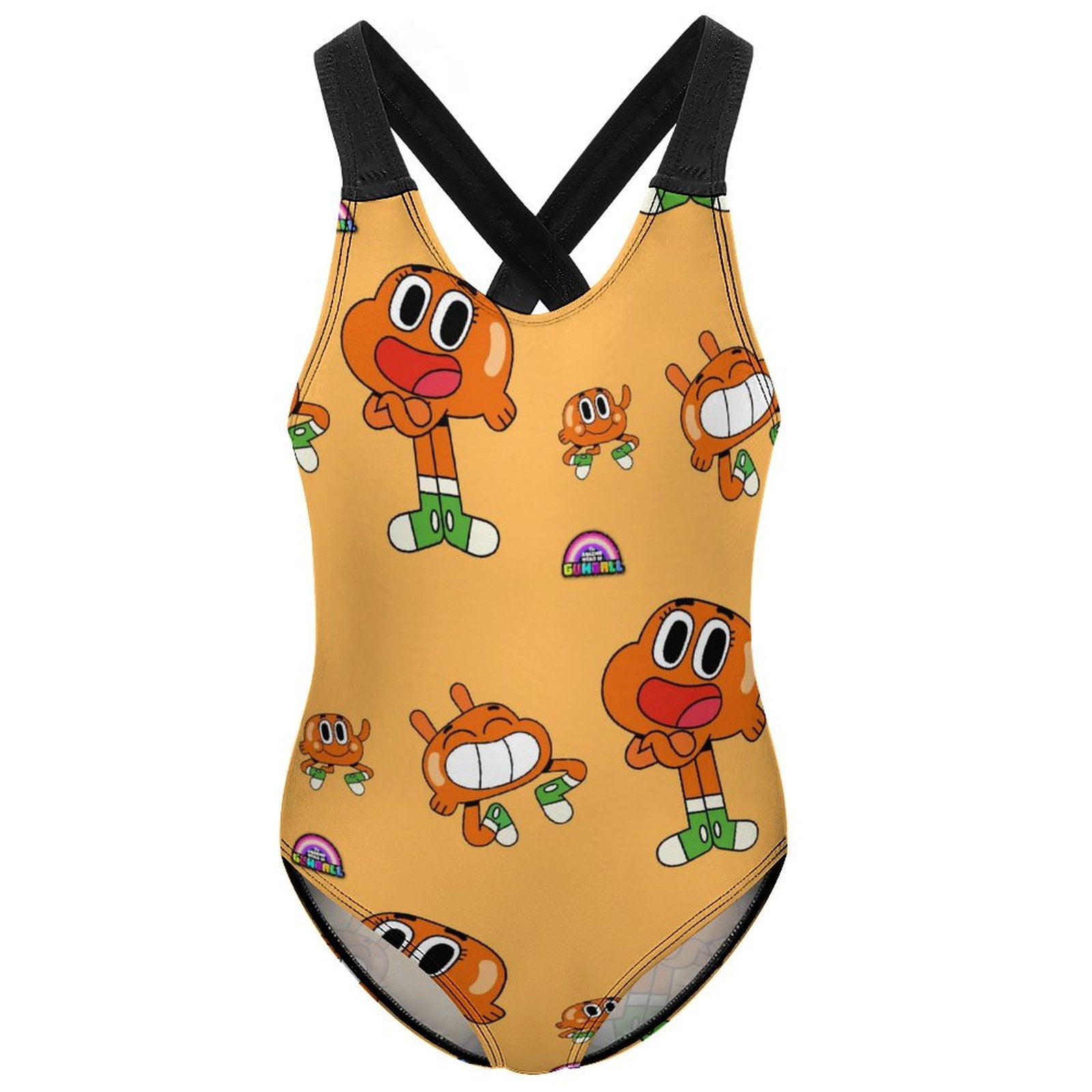 Animated The Amazing World of Gumball Children's One-piece Swimsuit ...