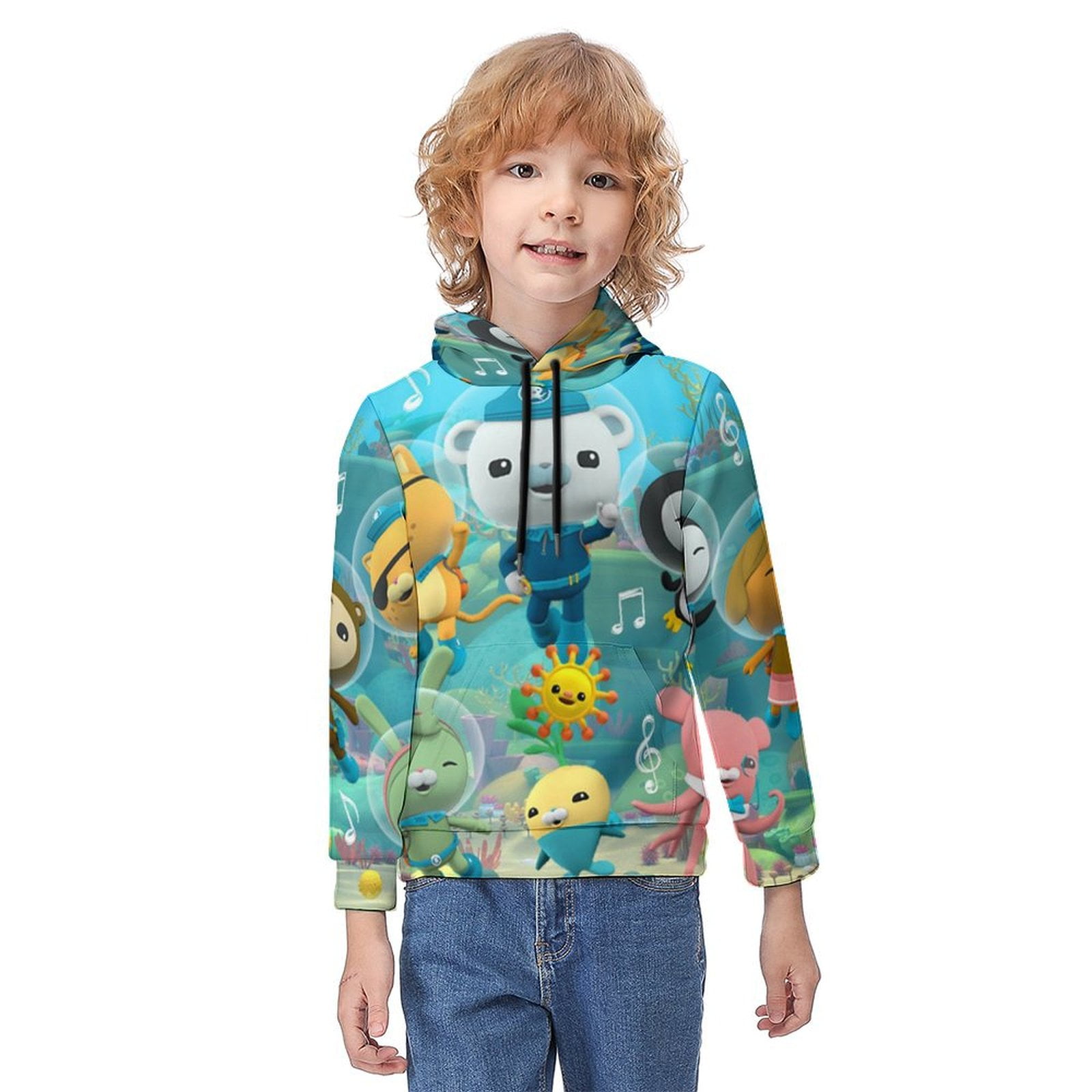 Animated The Octonauts Fashion Sweatshirt Hoodies For Childrens Novelty ...