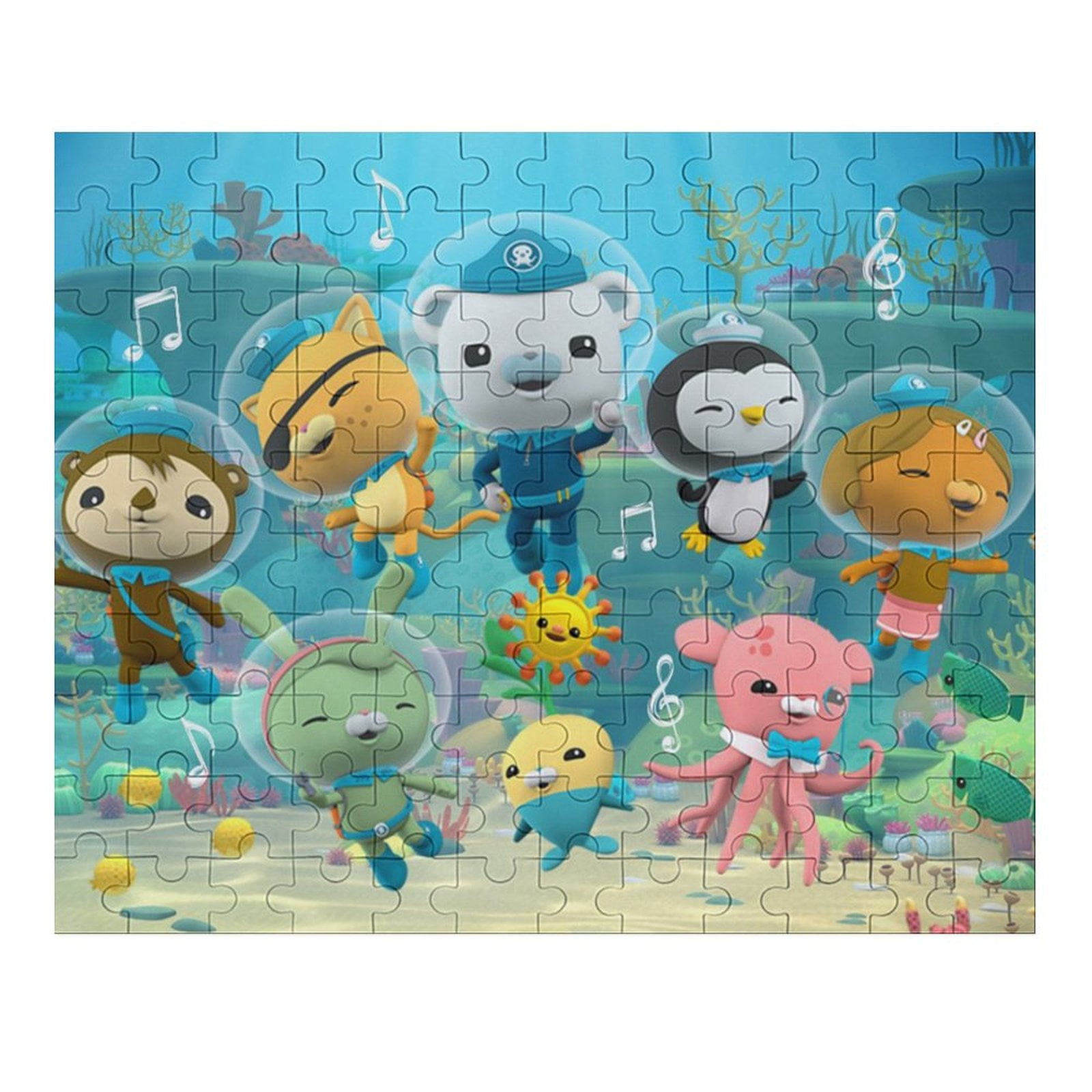 Animated The Octonauts Jigsaw Puzzles Interlocking Puzzles Home Decor Birthday Gift Wooden ...