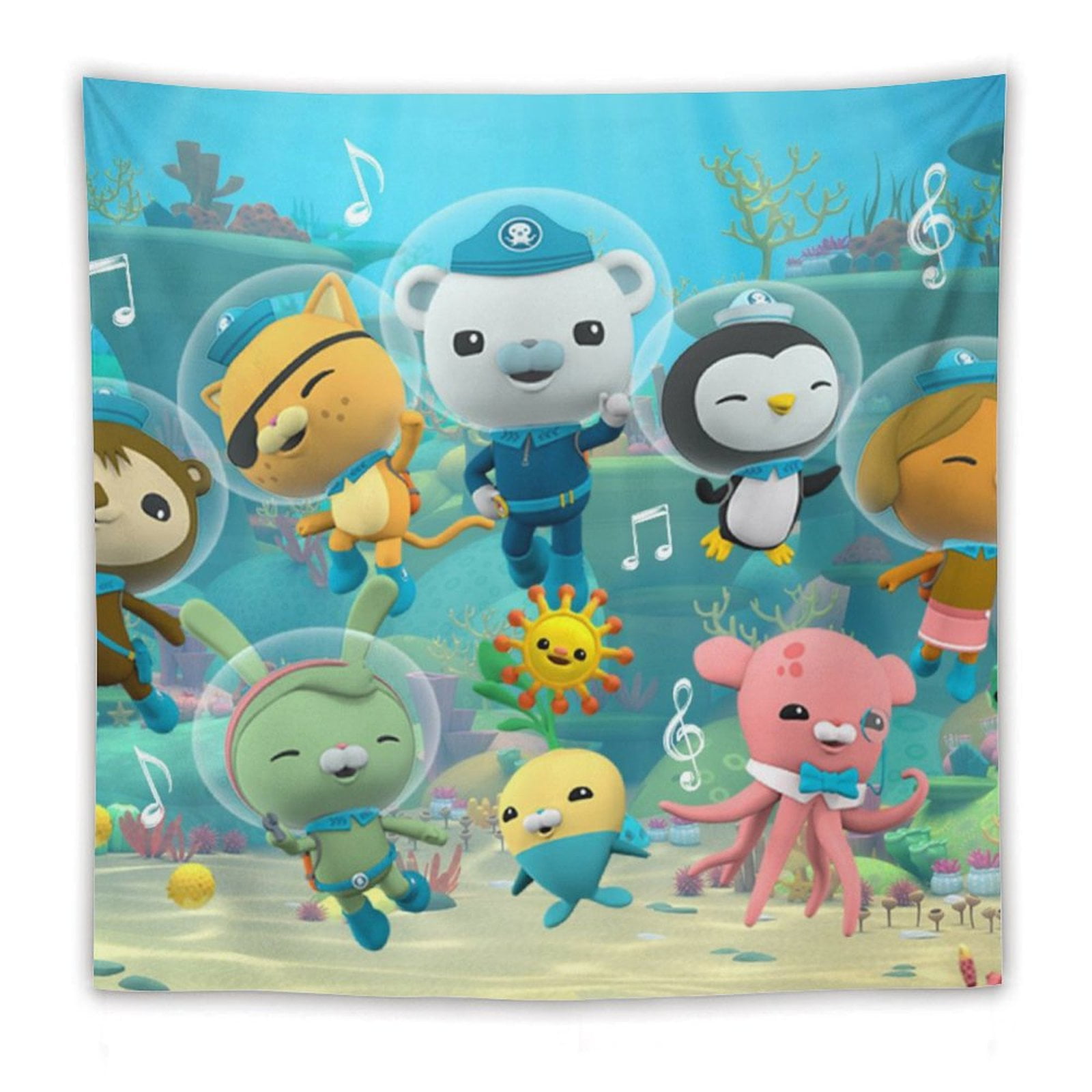Animated The Octonauts Tapestry Luxury Wall Hanging Tapestries Decor ...