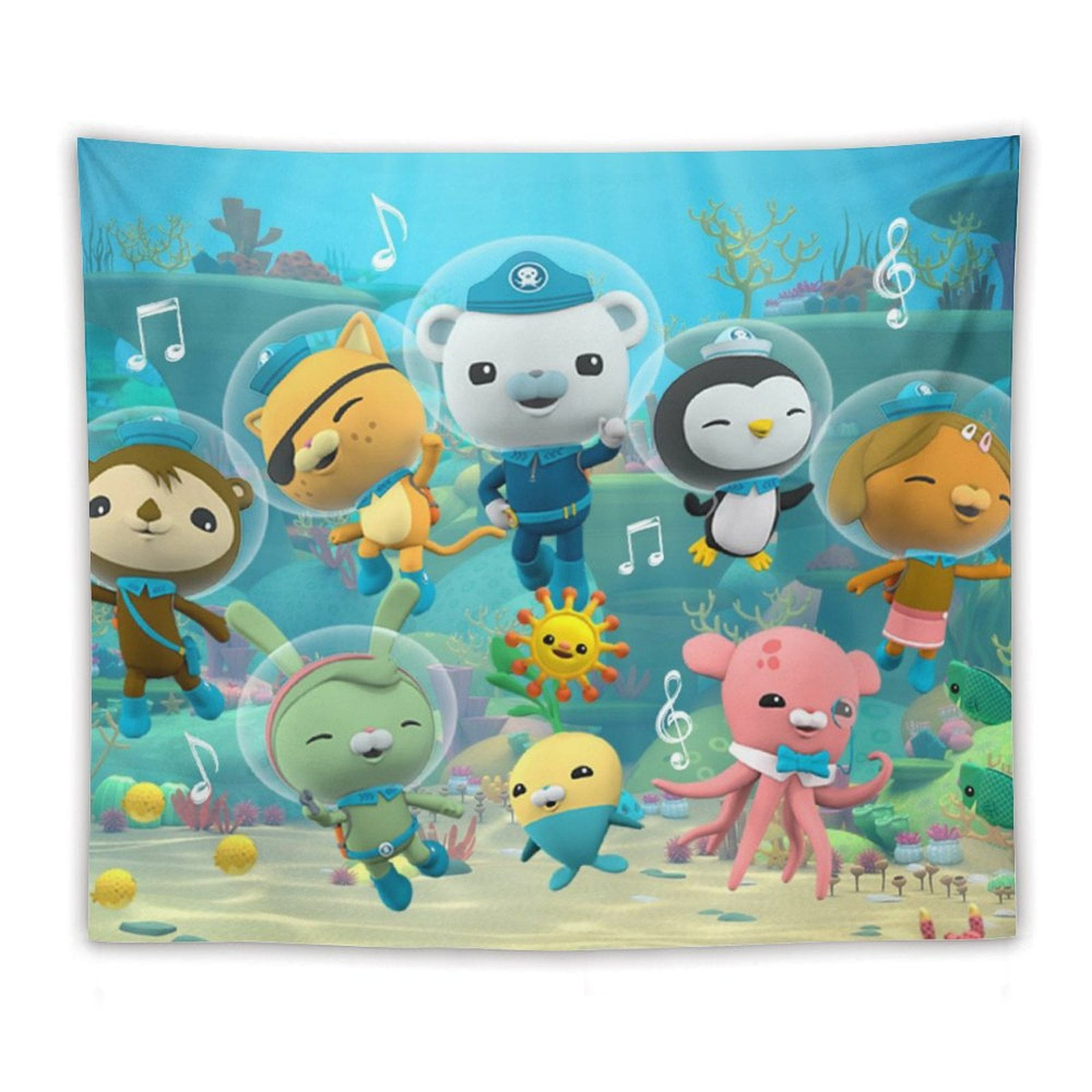 Animated The Octonauts Tapestry Luxury Wall Hanging Tapestries Decor ...