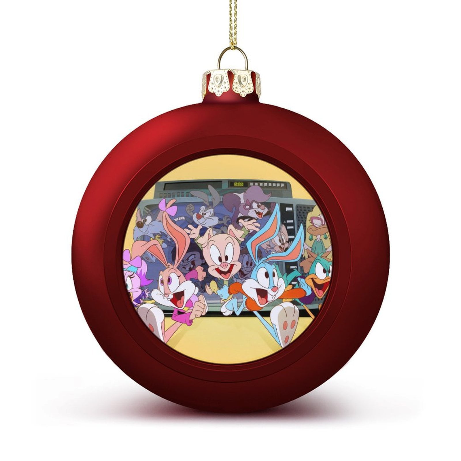 Animated Tiny Toons Looniversity Christmas Balls Decoration Xmas Gift ...
