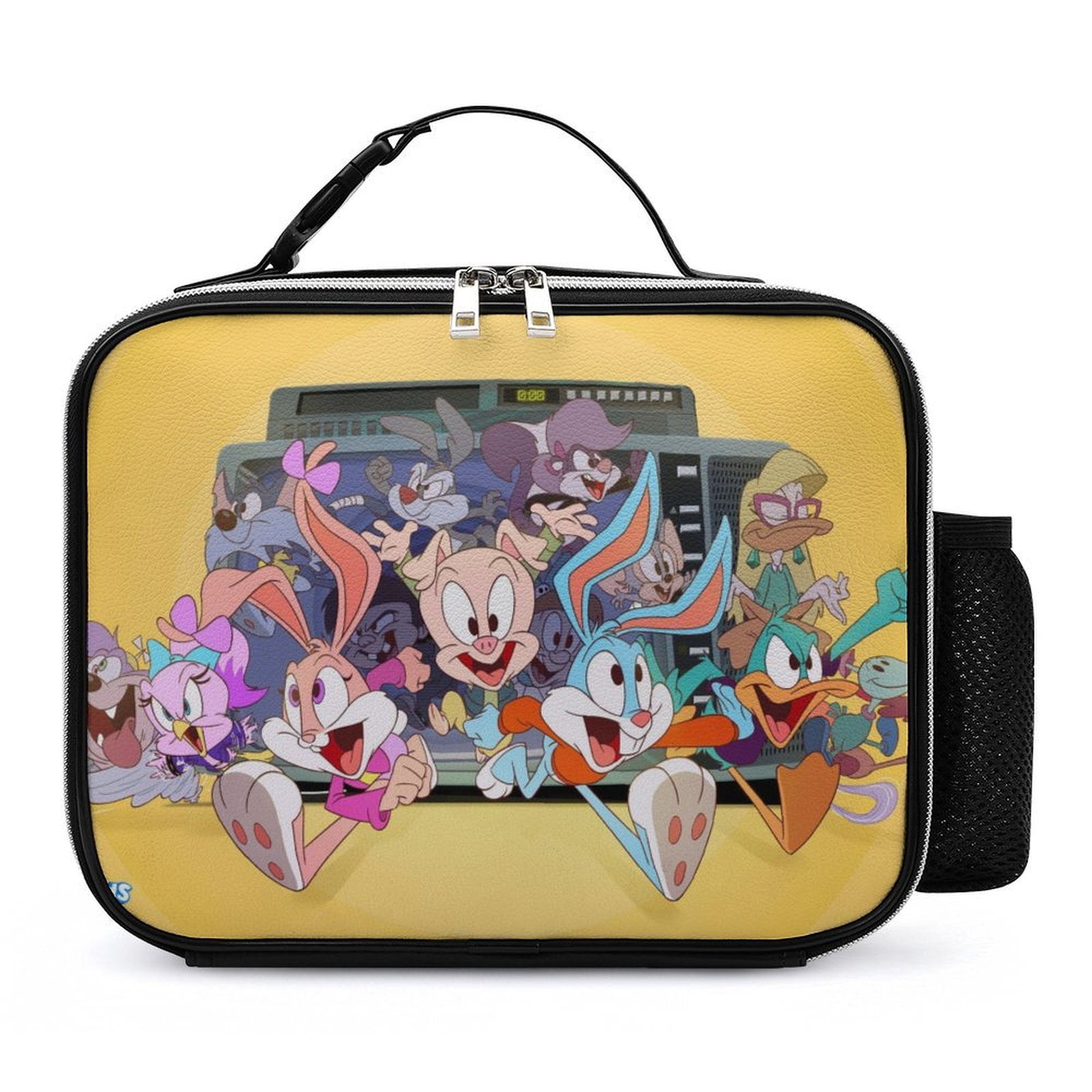 Animated Tiny Toons Looniversity Insulated Portable Lunch Bag Leather ...