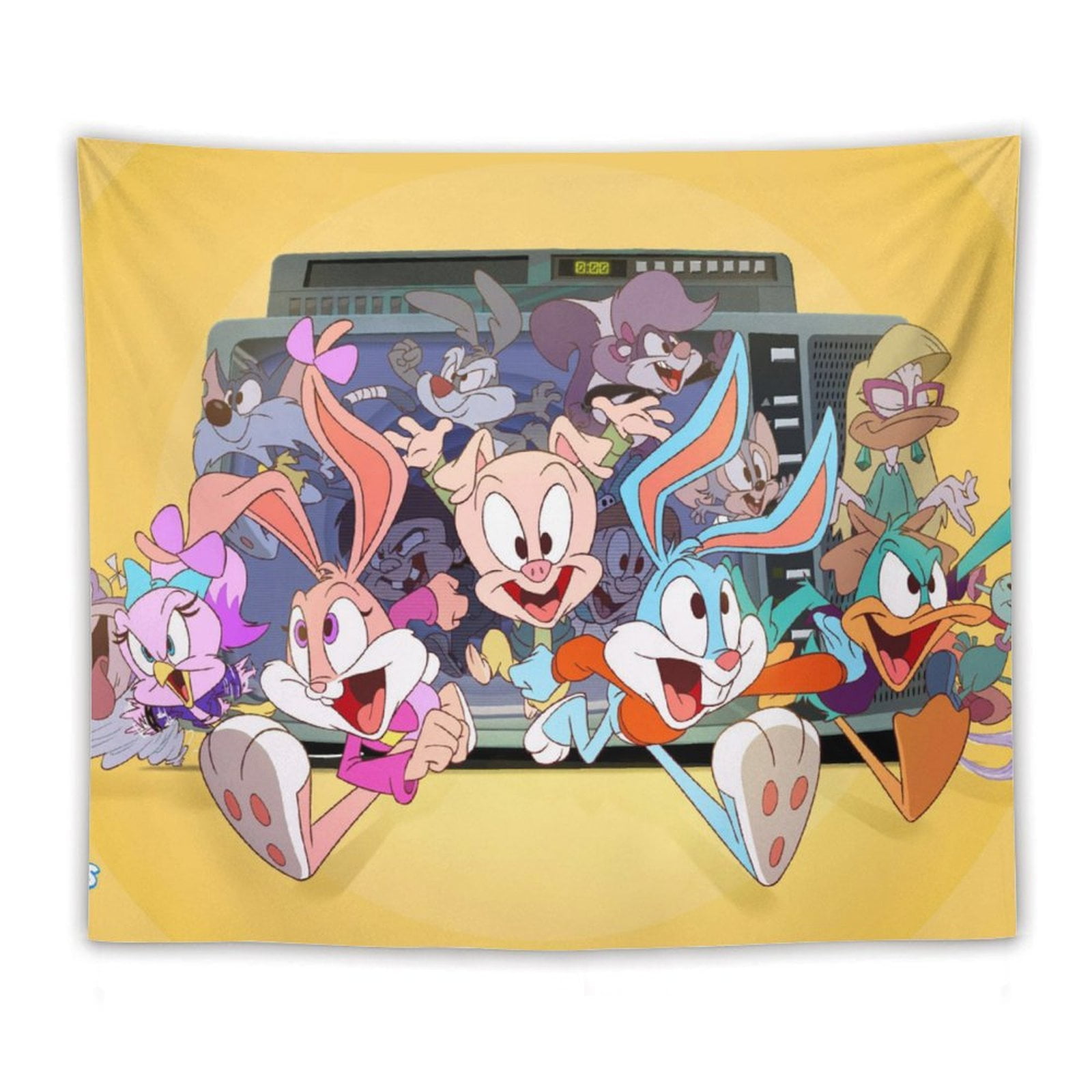 Animated Tiny Toons Looniversity Tapestry Luxury Wall Hanging ...