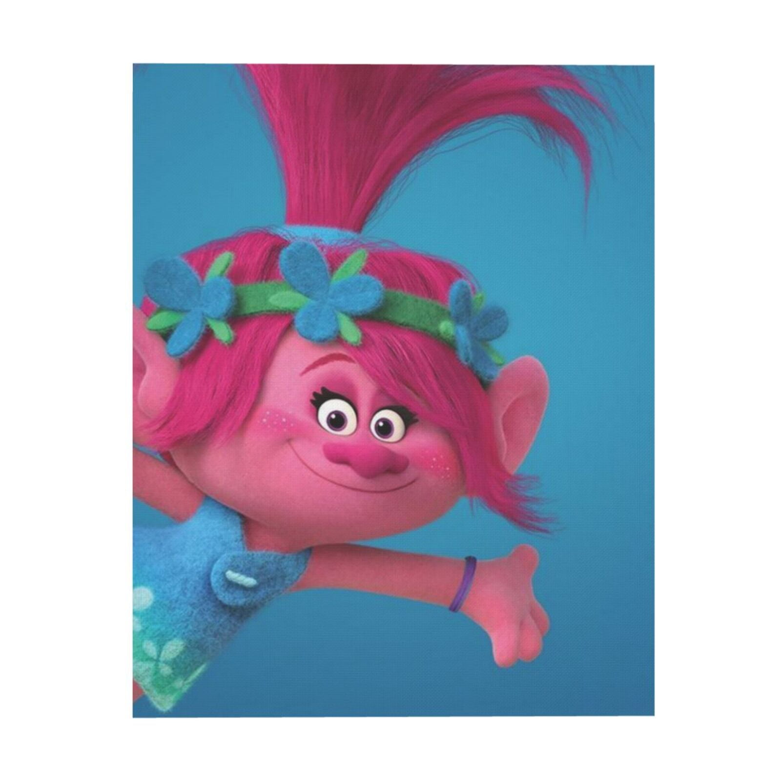 Animated Trolls World Tour Canvas Decorative Poster Gift Art Picture ...