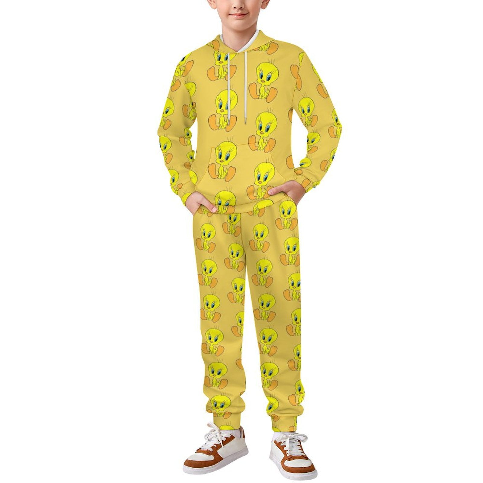 Animated Tweety Looney Tunes Children's Sweatshirt & Sweatpant Set 2 ...