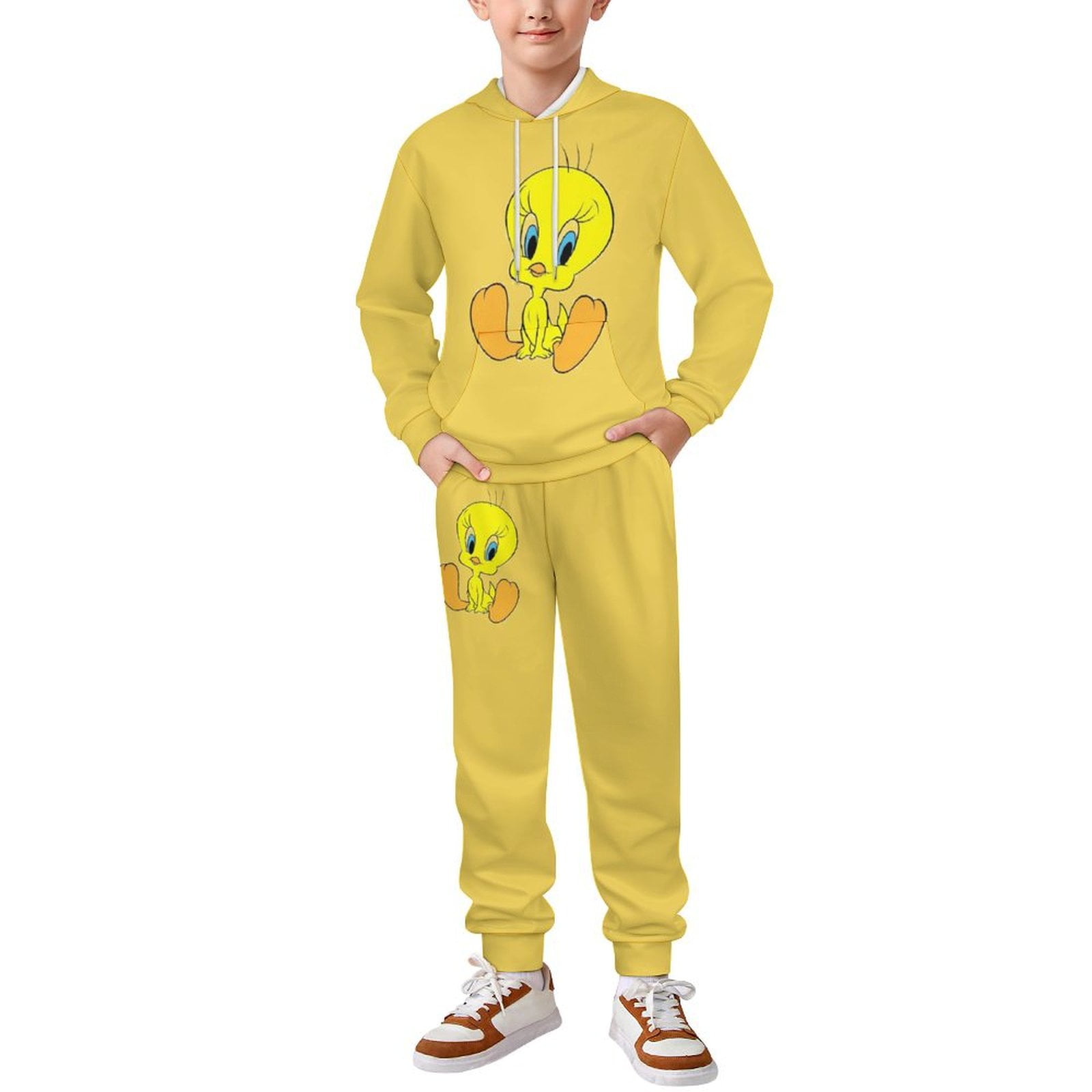 Animated Tweety Looney Tunes Children's Sweatshirt & Sweatpant Set 2 ...