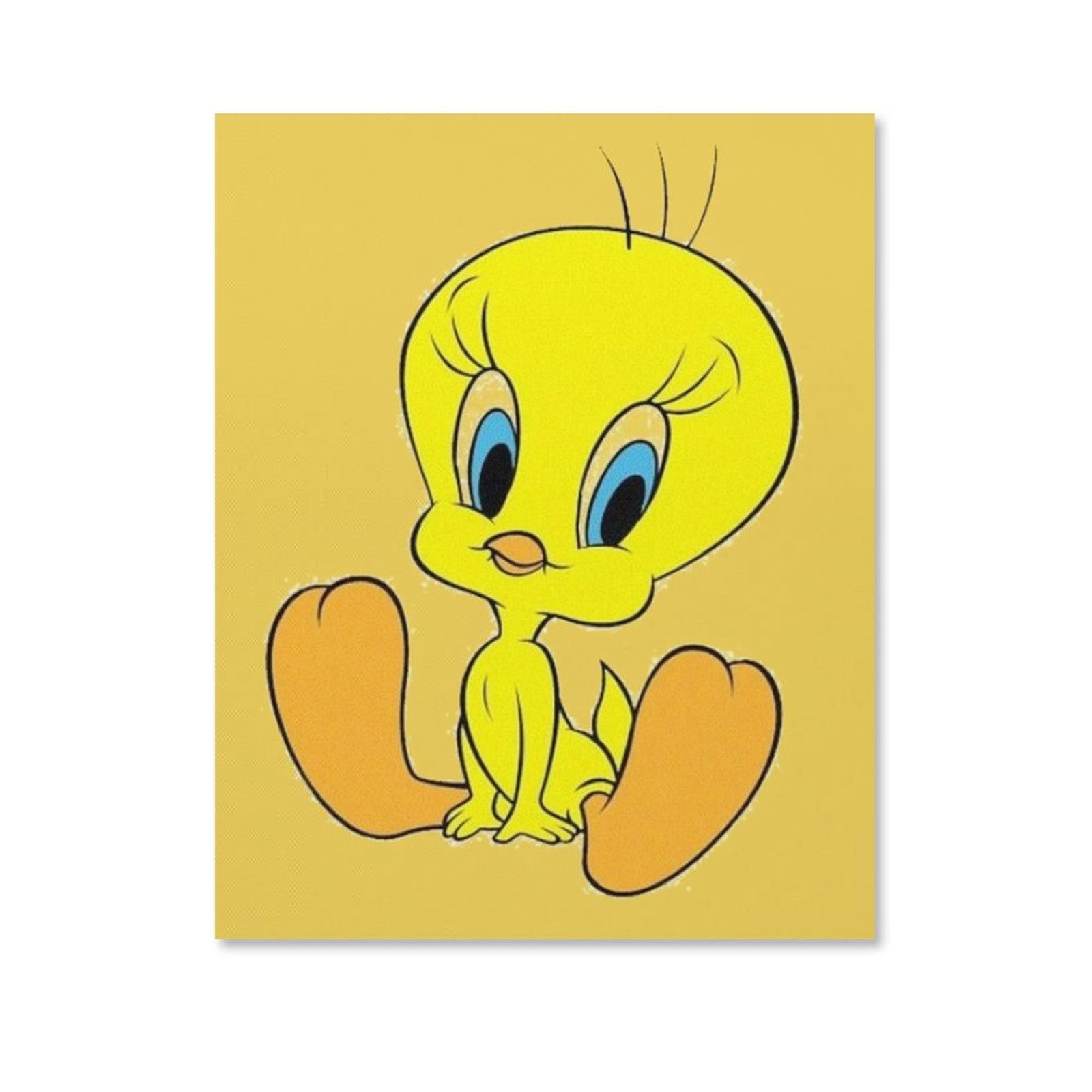 Animated Tweety Looney Tunes Decorative Painting Canvas Wall Poster Art ...