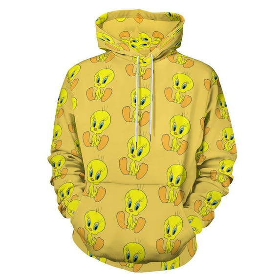 Animated Tweety Looney Tunes Unisex Sweatshirts Hoodies 3D Printing ...