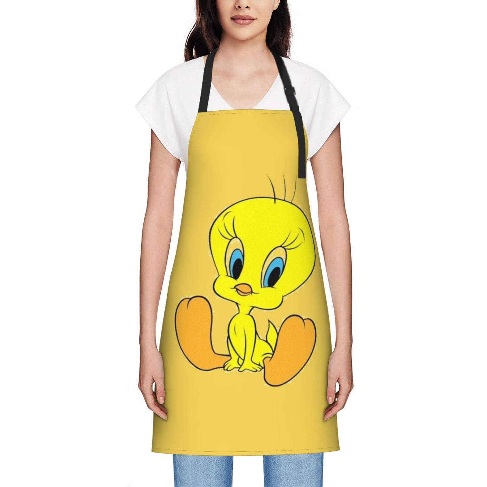 Animated Tweety Looney Tunes Waterproof Apron Home Decor For Kitchen ...