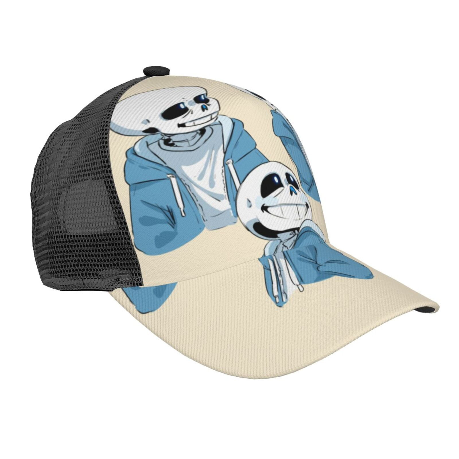 Animated Undertale Sans Mesh Baseball Cap Unisex Casual Outdoor Sport ...