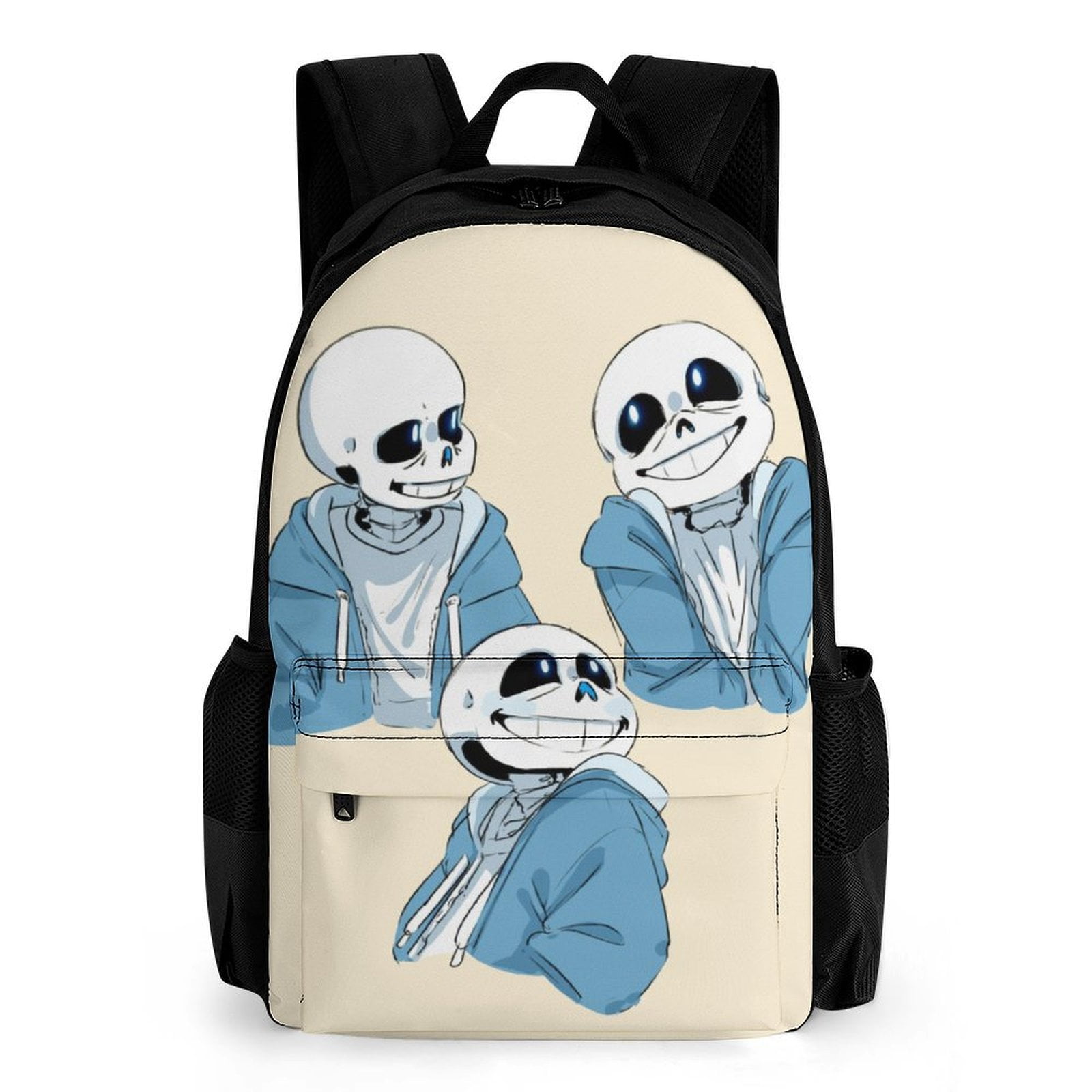 Animated Undertale Sans School Bag Laptop Backpack Large Capacity ...